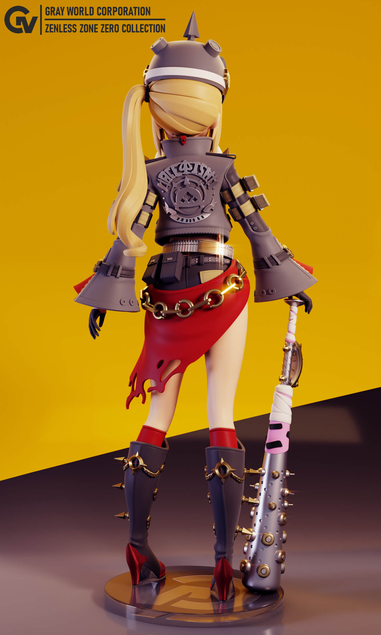 Luciana De Montefio - Zenless Zone Zero 3D Print Model by Gray World ...