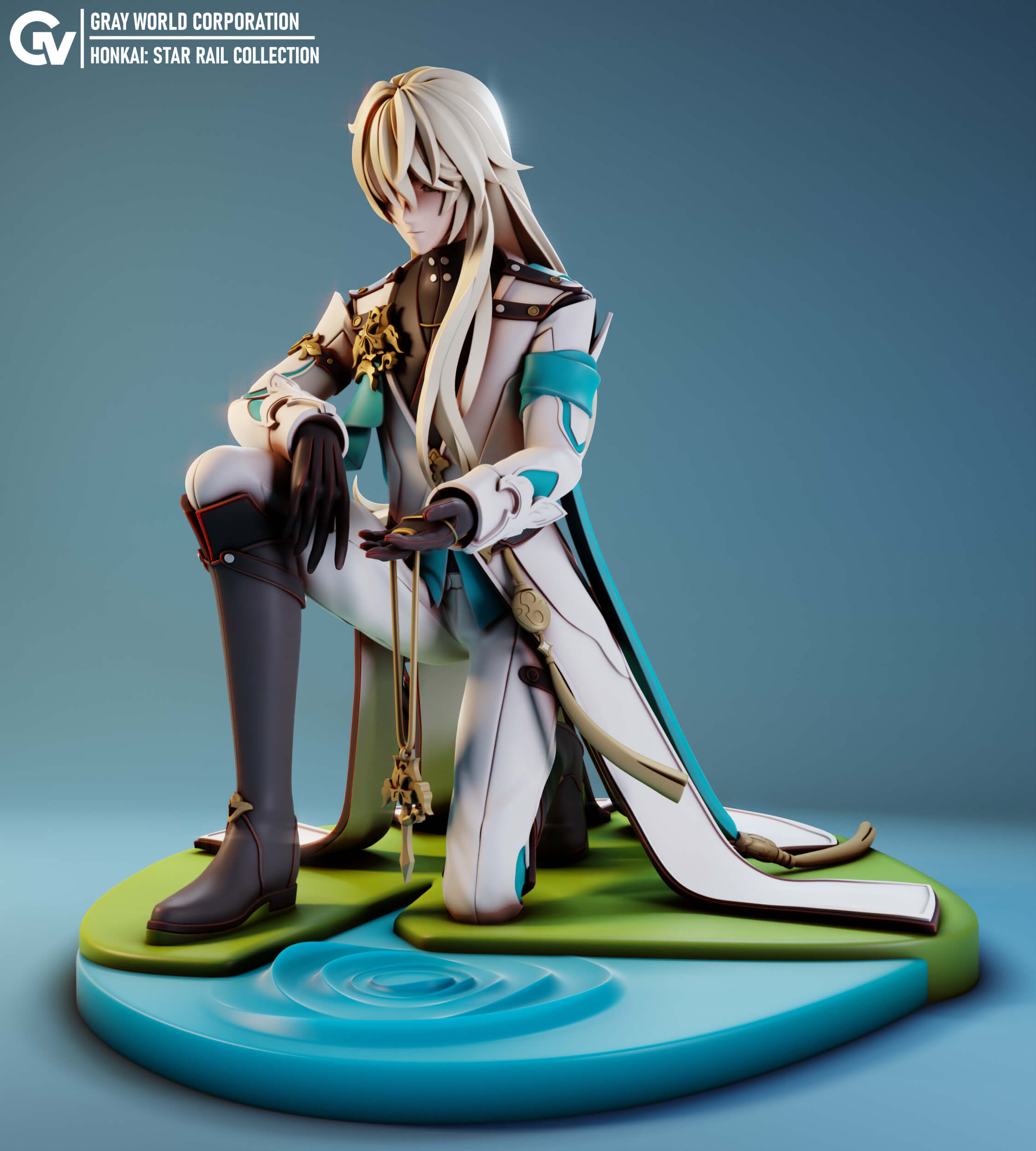 Luocha - Honkai: Star Rail 3D Model by Gray World Corporation