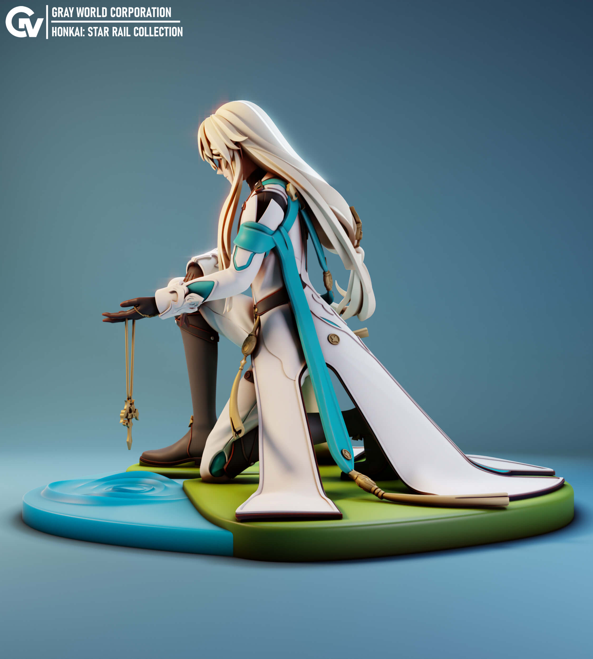 Luocha - Honkai: Star Rail 3D Model by Gray World Corporation