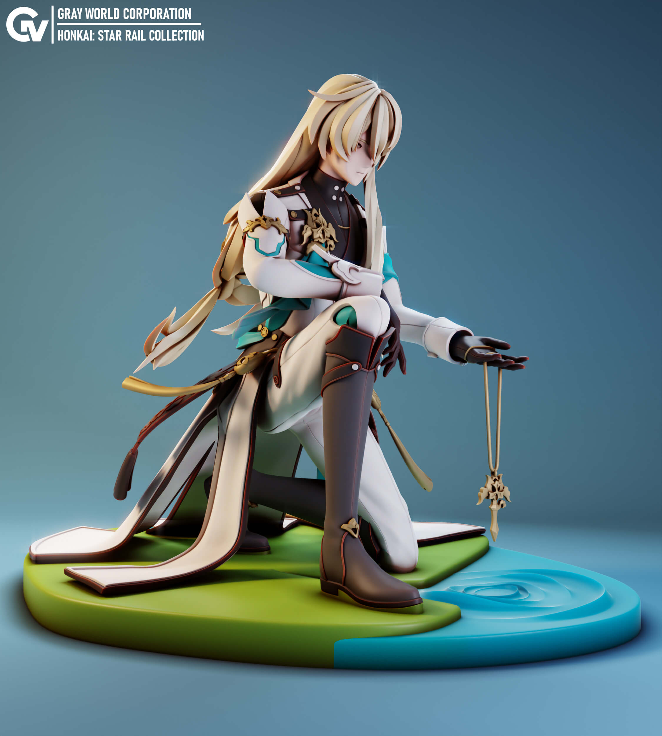 Luocha - Honkai: Star Rail 3D Model by Gray World Corporation