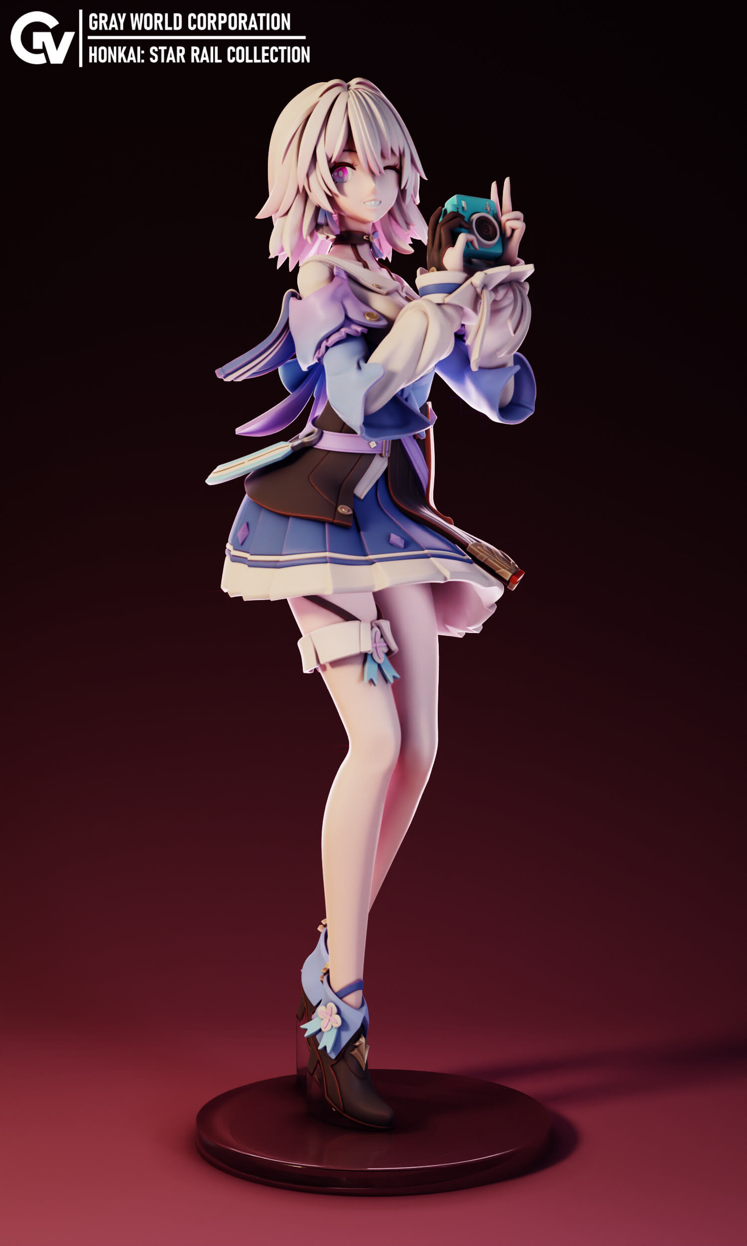 March 7th - Honkai: Star Rail 3D Model by Gray World Corporation