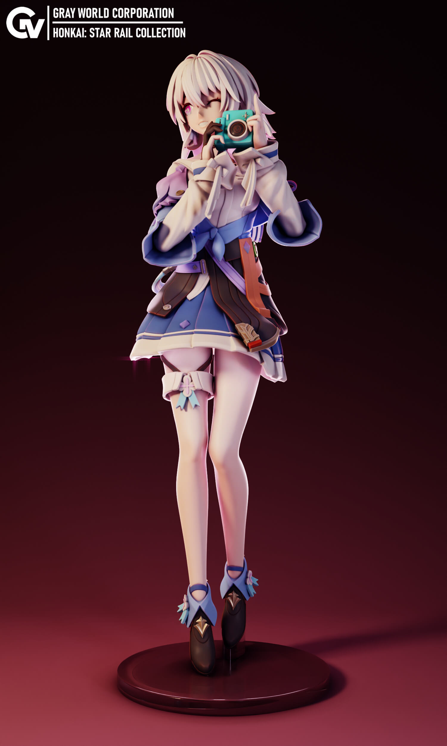 March 7th - Honkai: Star Rail 3D Model by Gray World Corporation