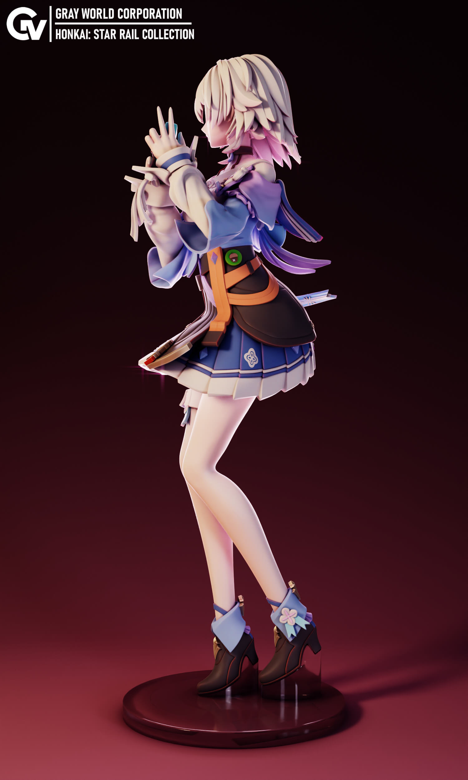 March 7th - Honkai: Star Rail 3D Model by Gray World Corporation