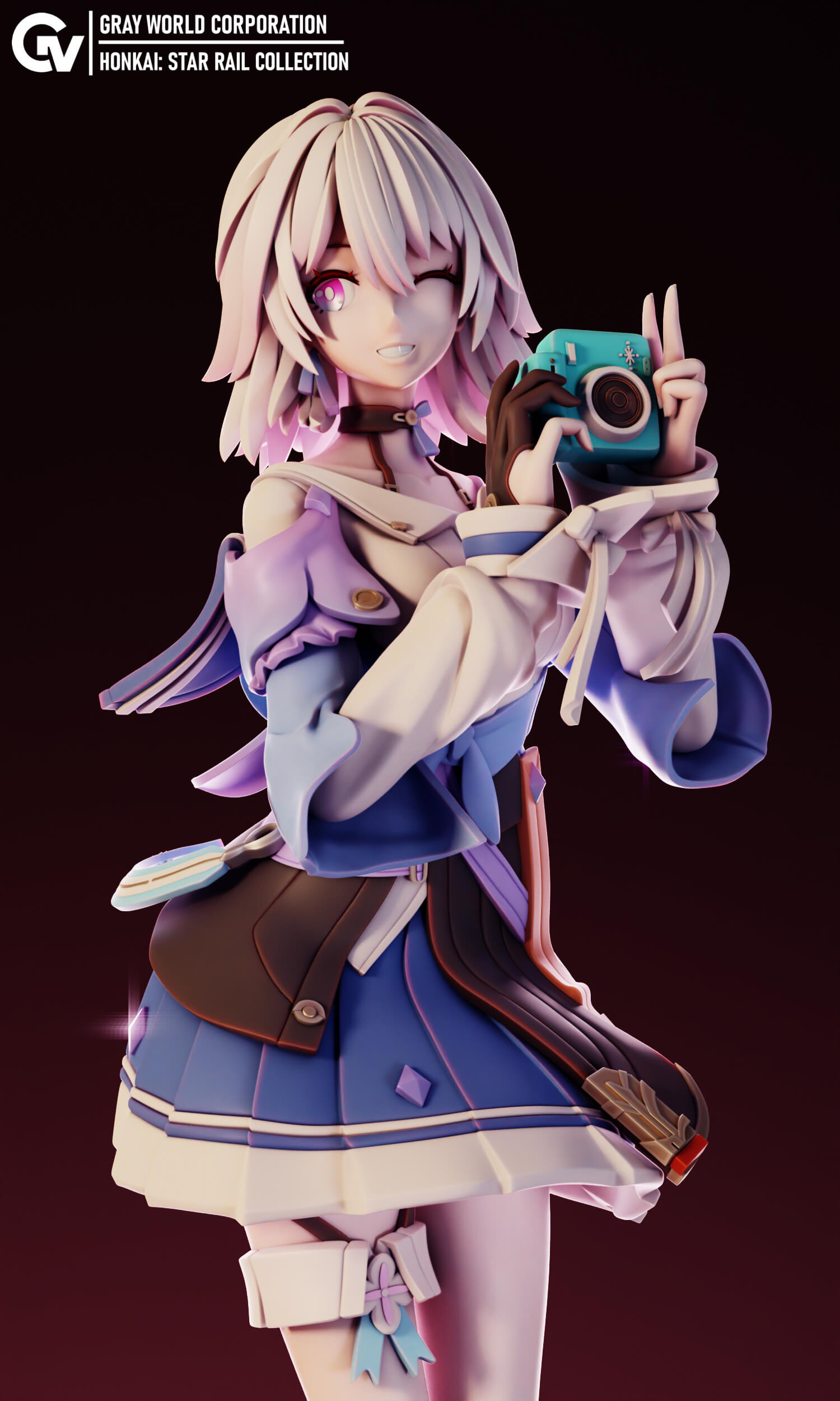 March 7th - Honkai: Star Rail 3D Model by Gray World Corporation