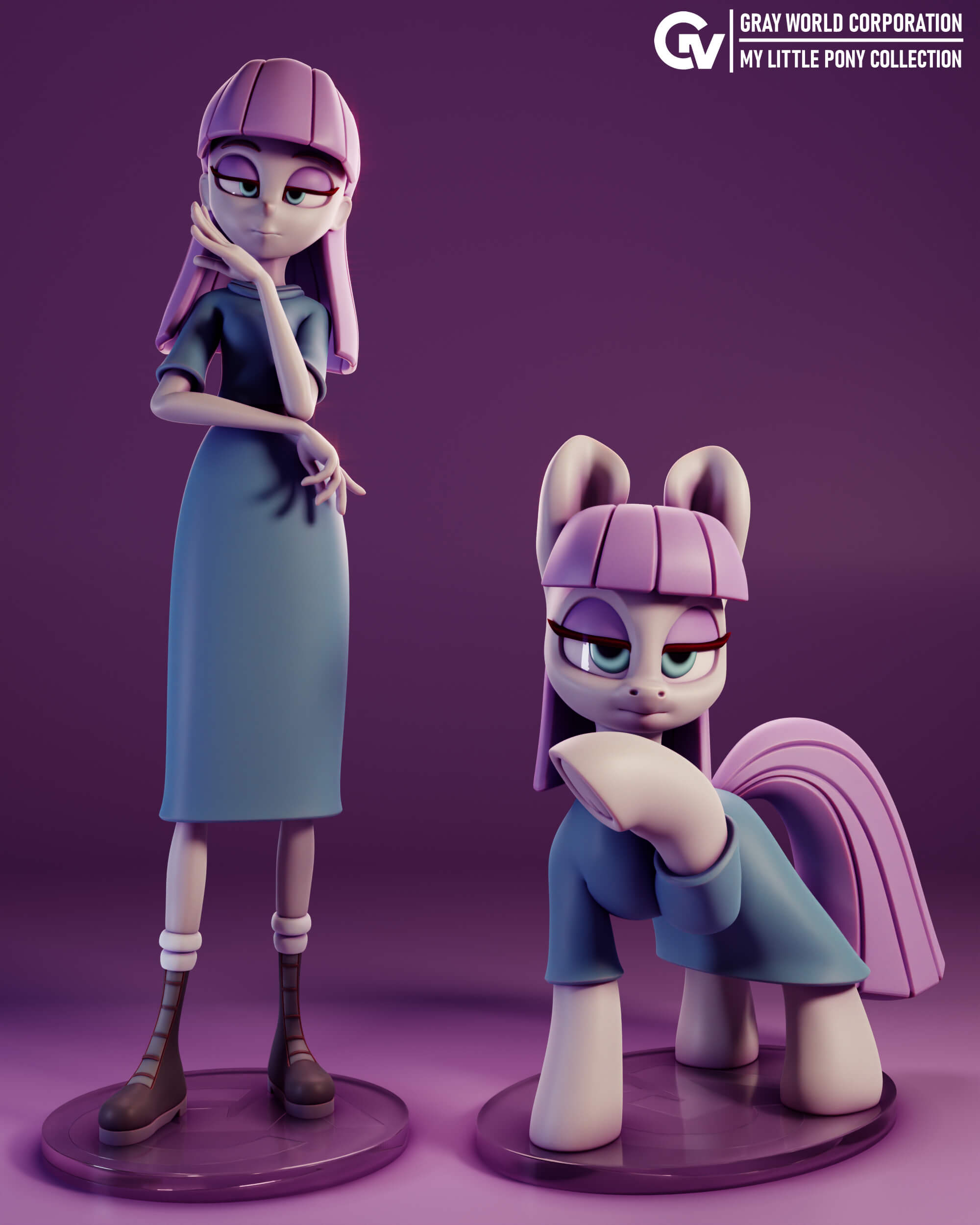 Maud Pie - My Little Pony 3D Model by Gray World Corporation
