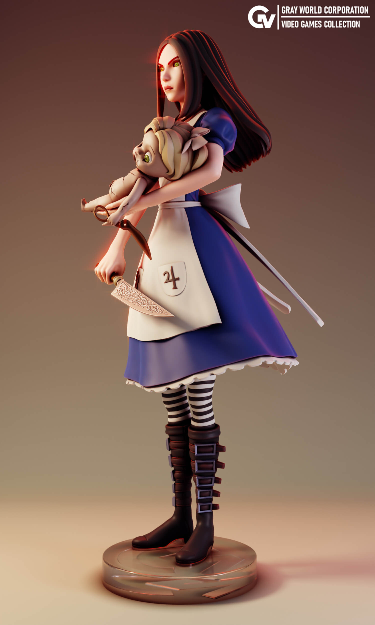 Mcgee's Alice - Alice: Madness Returns 3D Model by Gray World Corporation