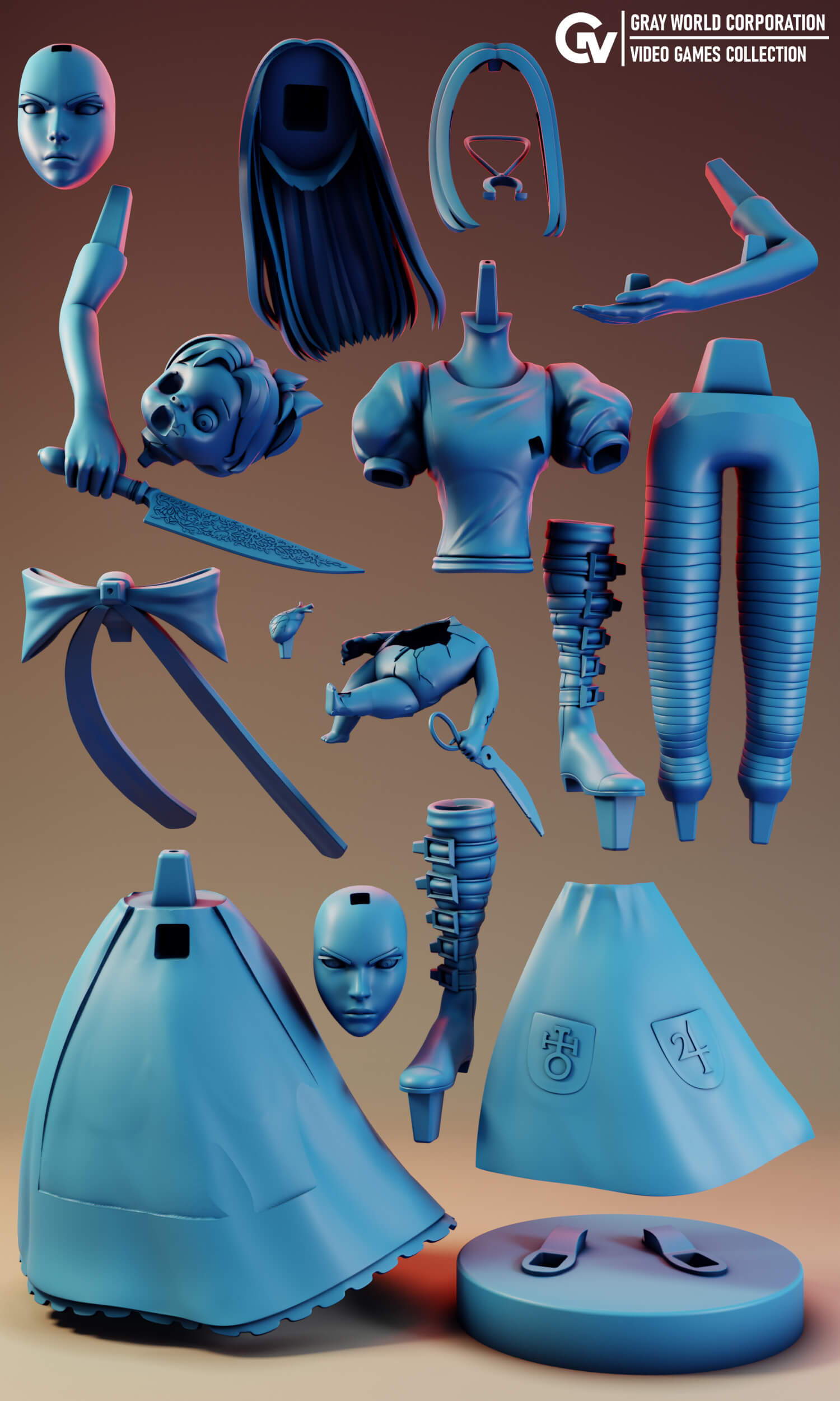 Mcgee's Alice - Alice: Madness Returns 3D Print Model by Gray World ...