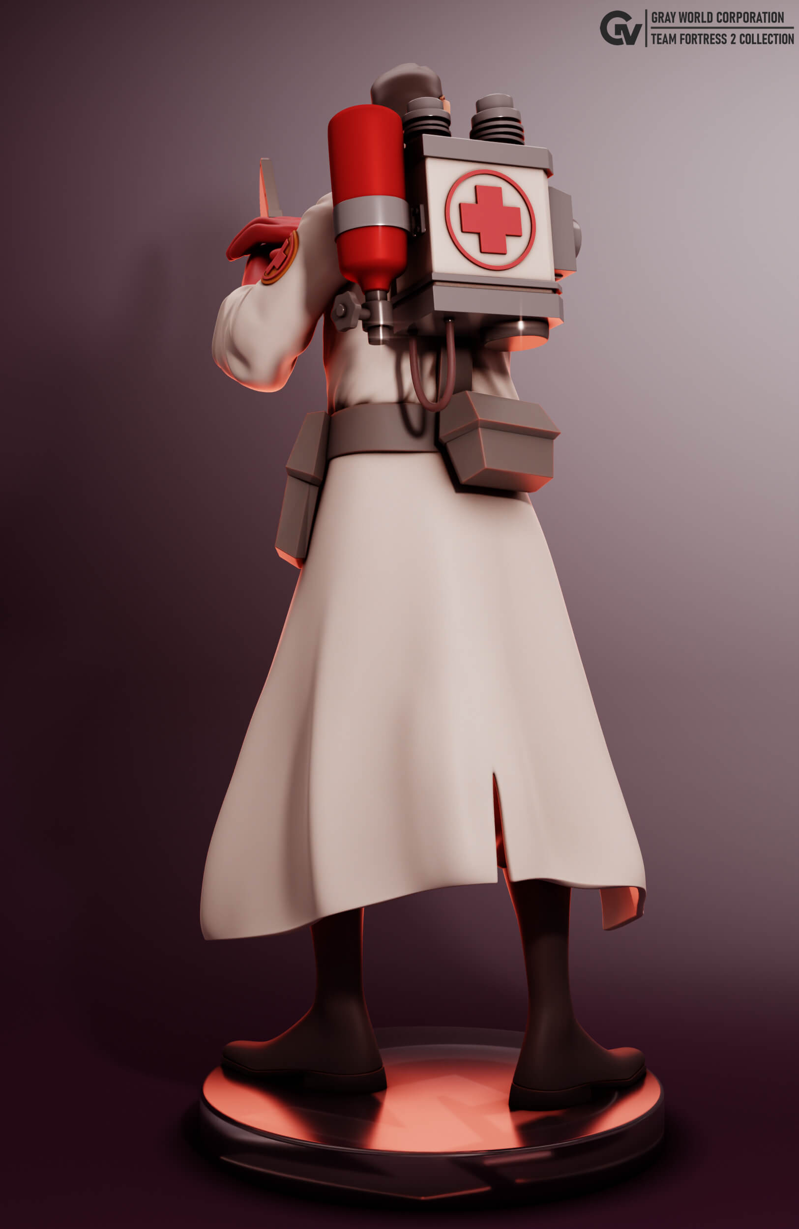 Medic - Team Fortress 2 3D Model by Gray World Corporation