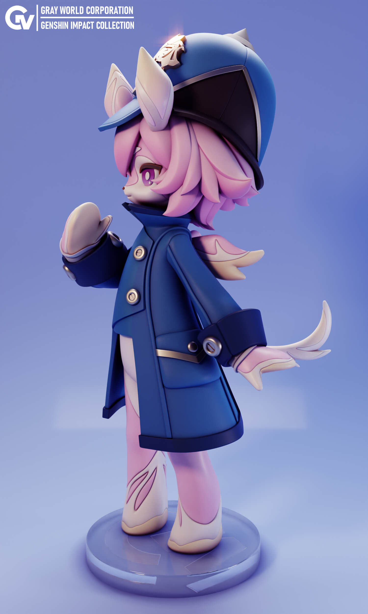 Melusine - Genshin Impact 3D Model by Gray World Corporation