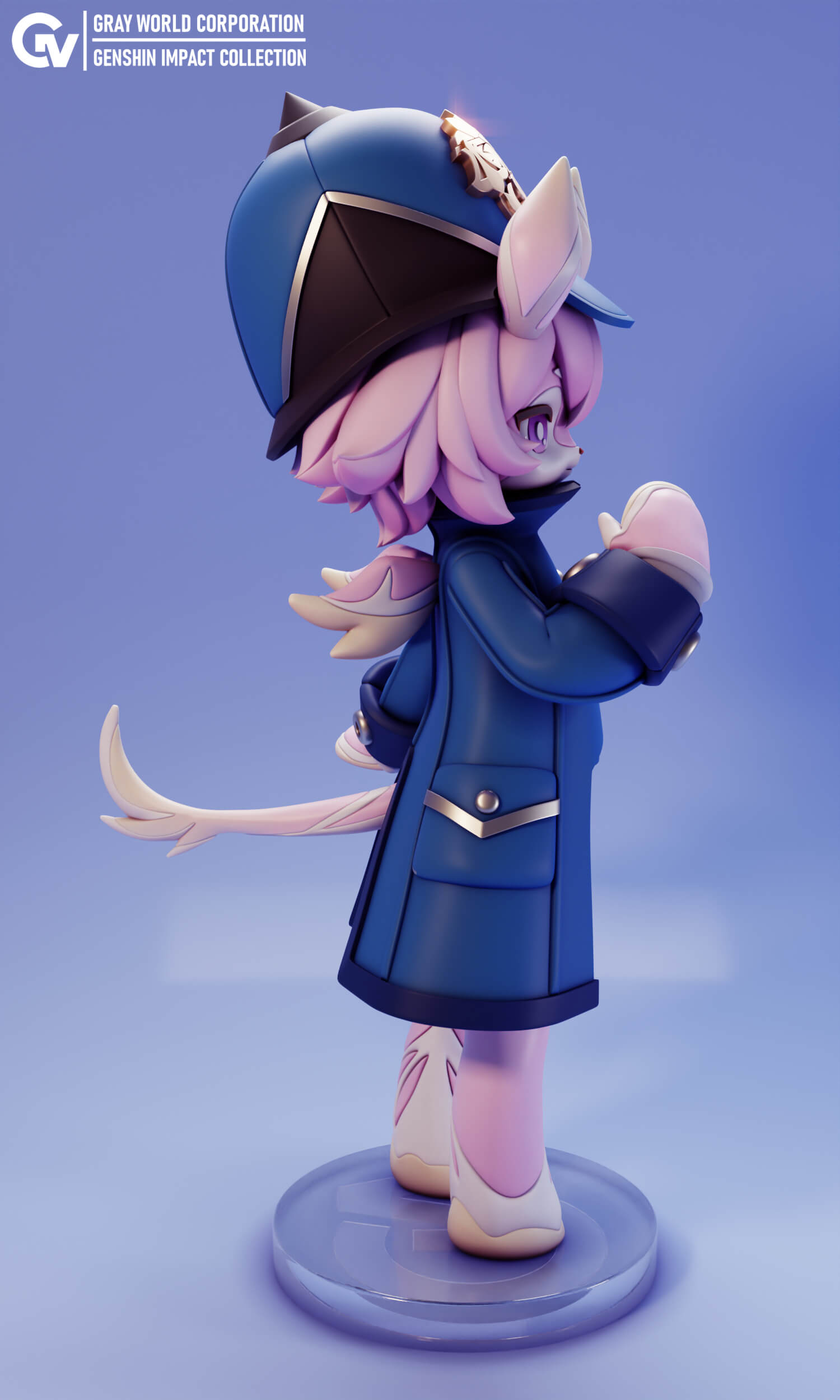 Melusine - Genshin Impact 3D Model by Gray World Corporation