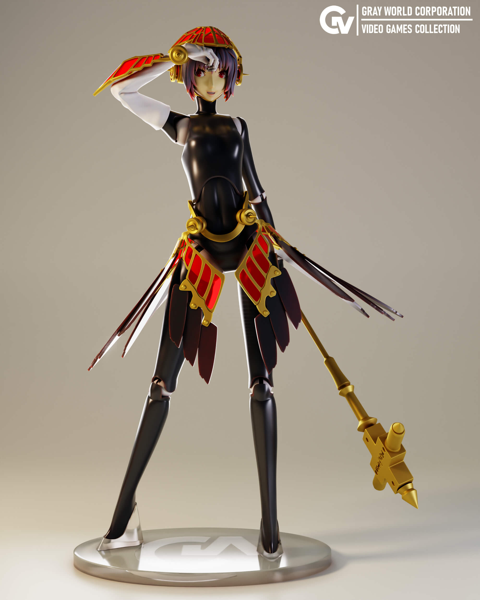 Metis - Persona 3D Model by Gray World Corporation