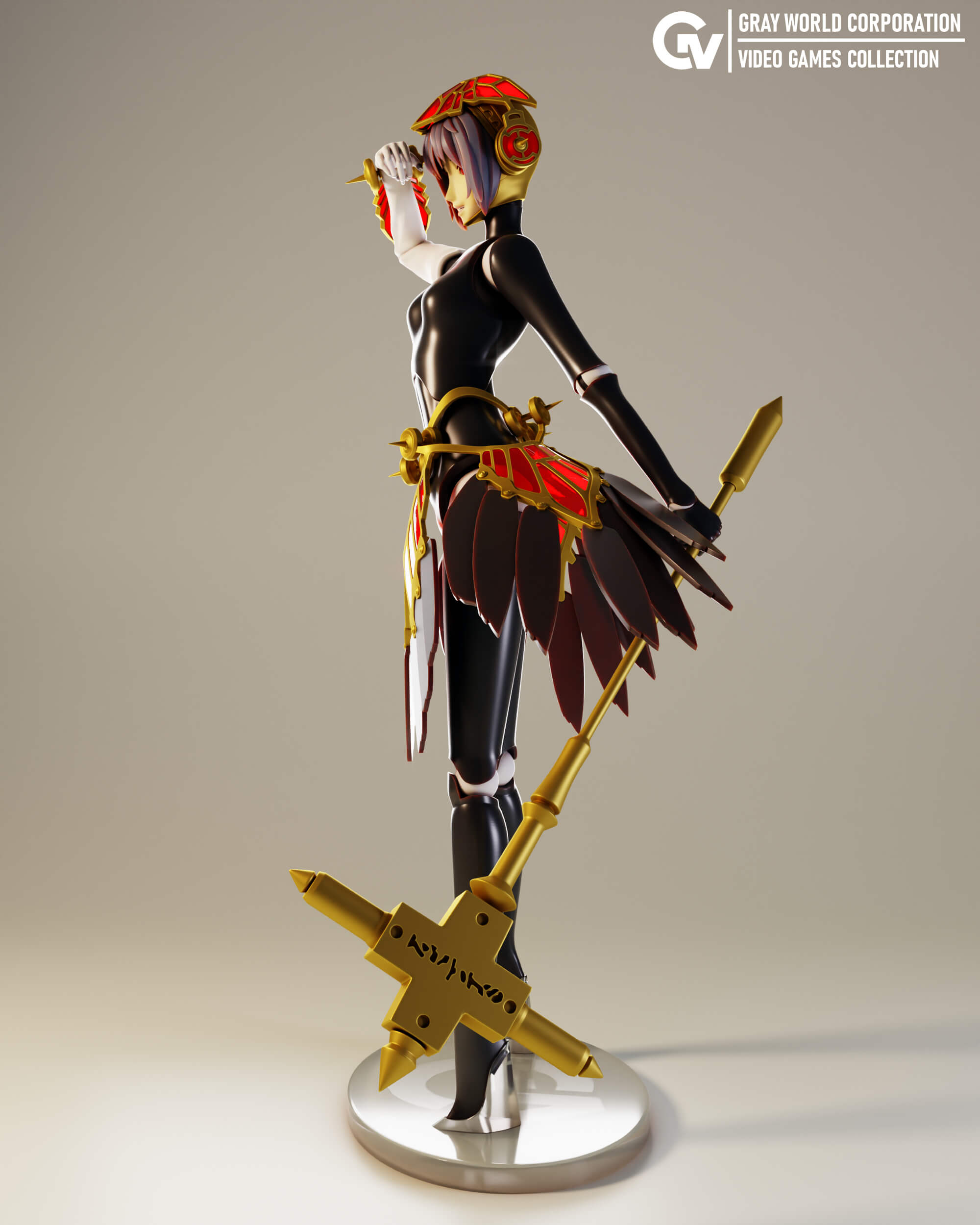 Metis - Persona 3D Model by Gray World Corporation