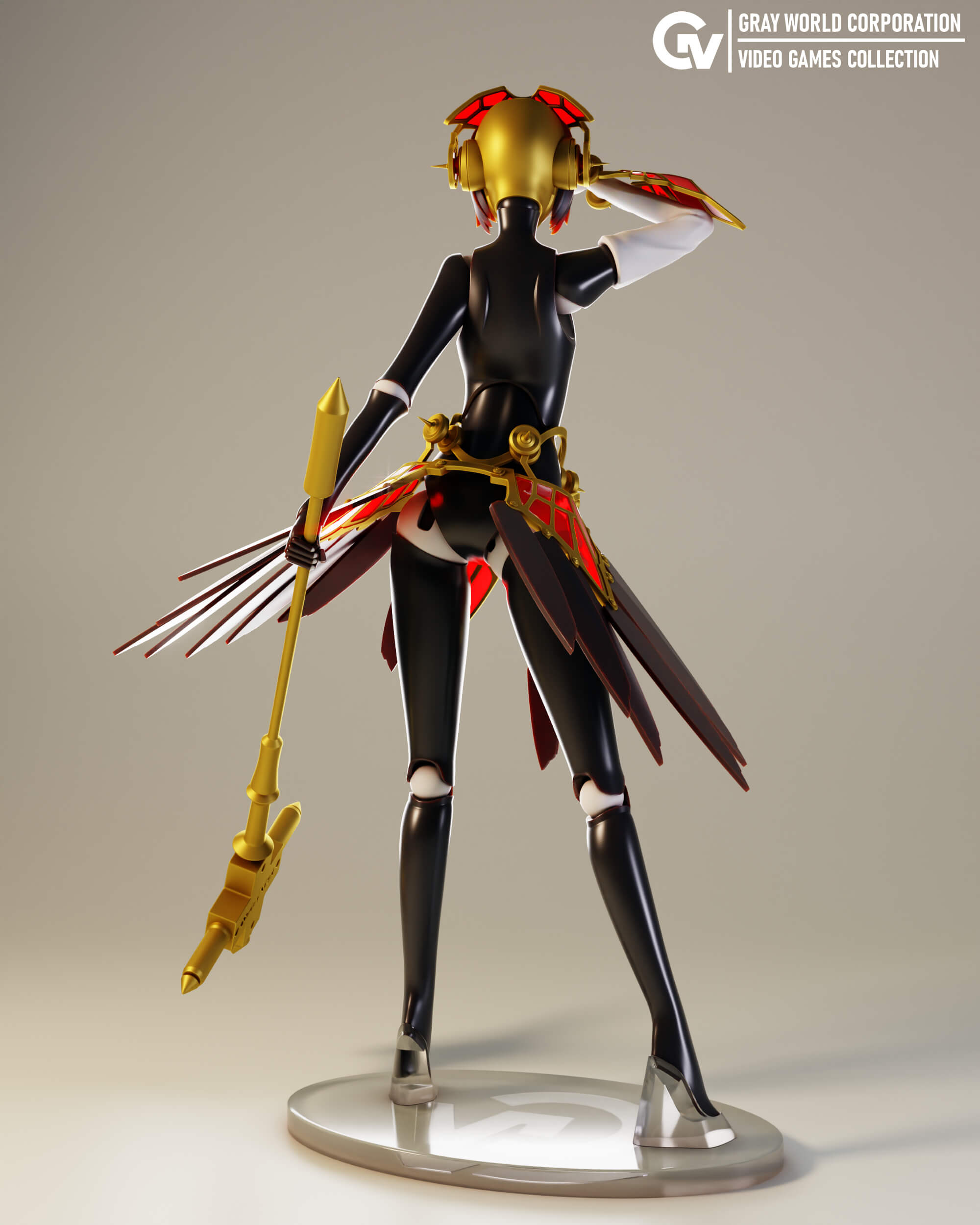 Metis - Persona 3D Model by Gray World Corporation