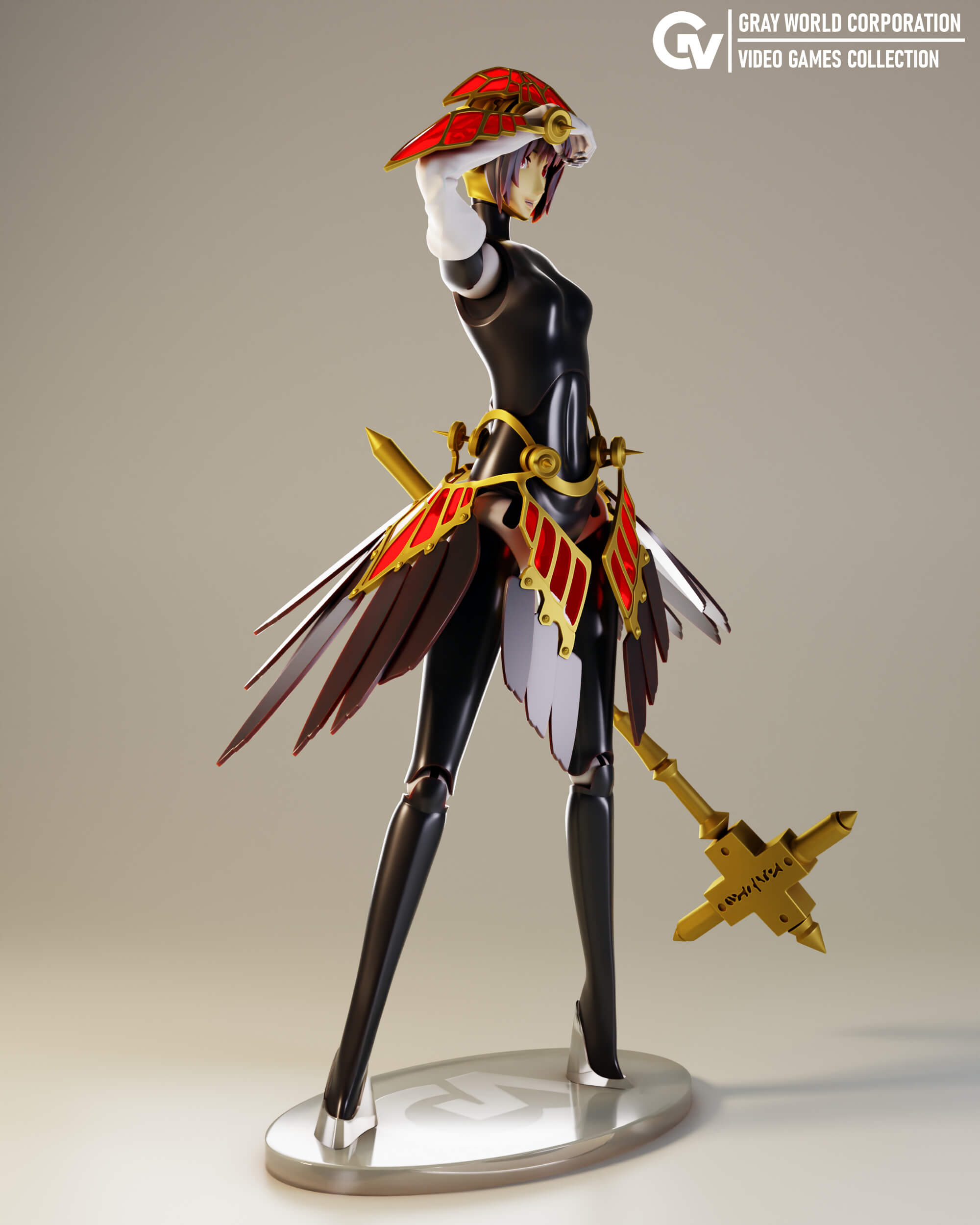 Metis - Persona 3D Model by Gray World Corporation