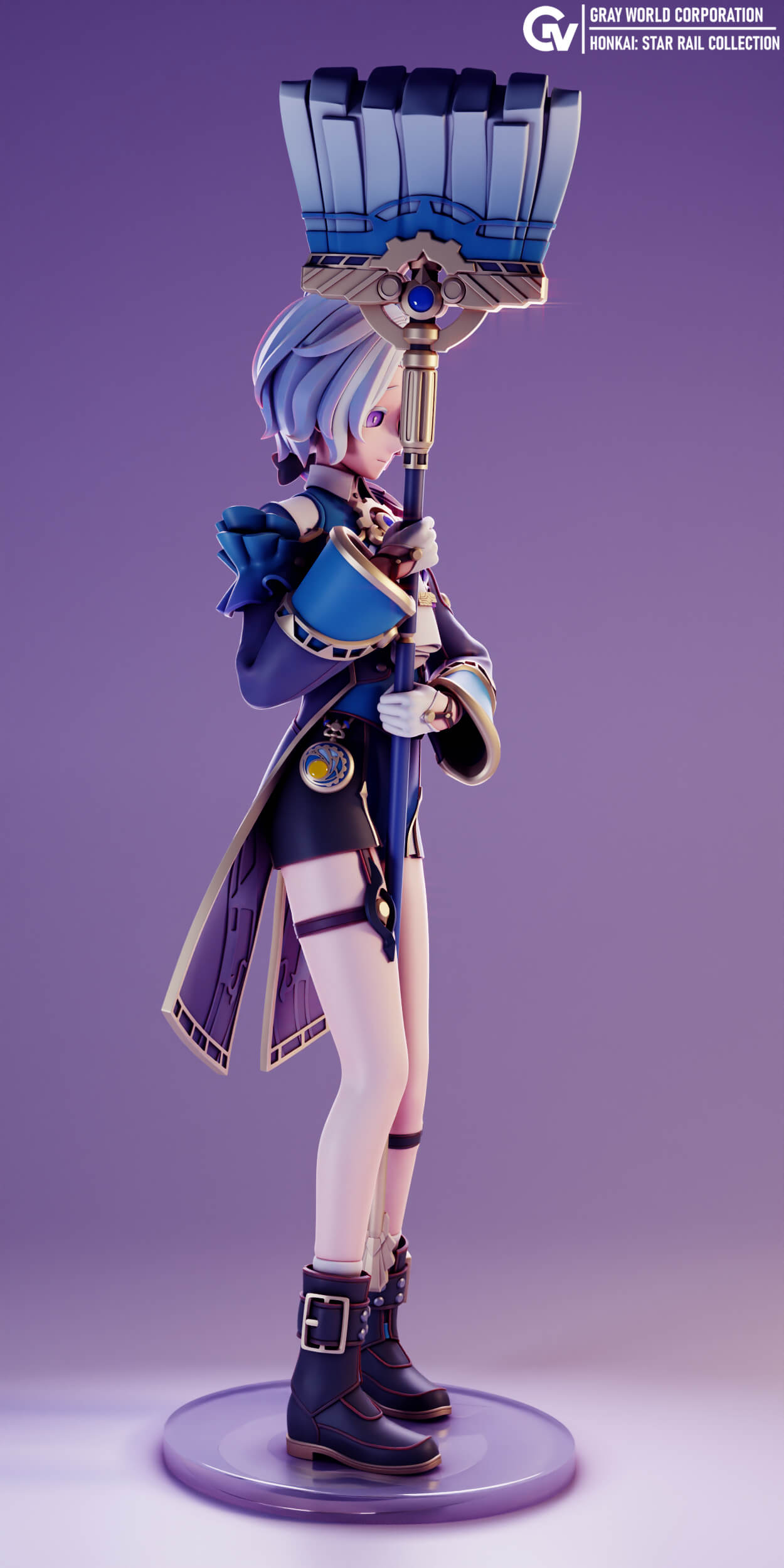 Misha - Honkai: Star Rail 3D Model by Gray World Corporation