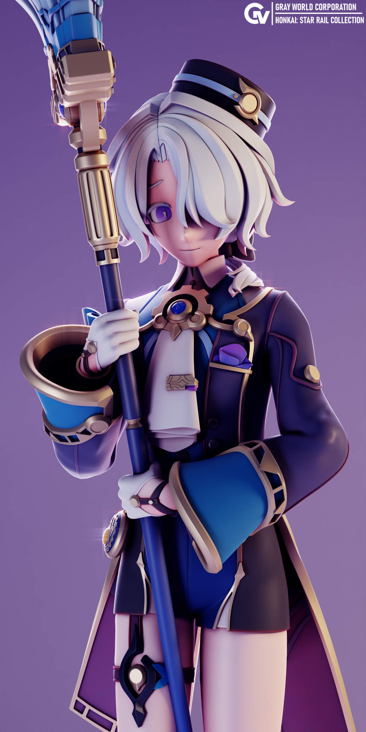 Misha - Honkai: Star Rail 3D Model by Gray World Corporation