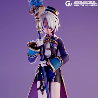 Misha - Honkai: Star Rail 3D Model by Gray World Corporation