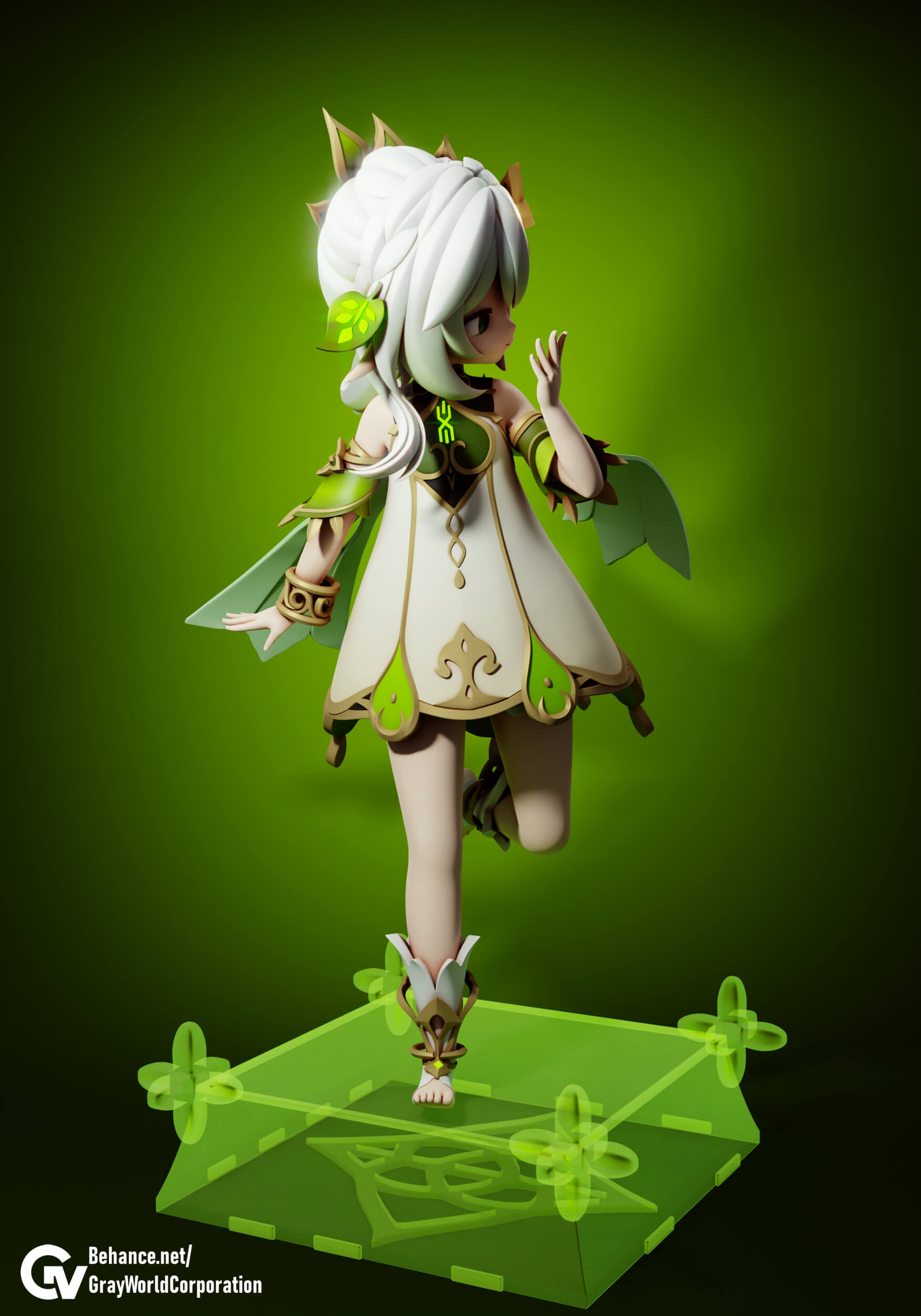 Nahida - Genshin Impact 3D Model by Gray World Corporation
