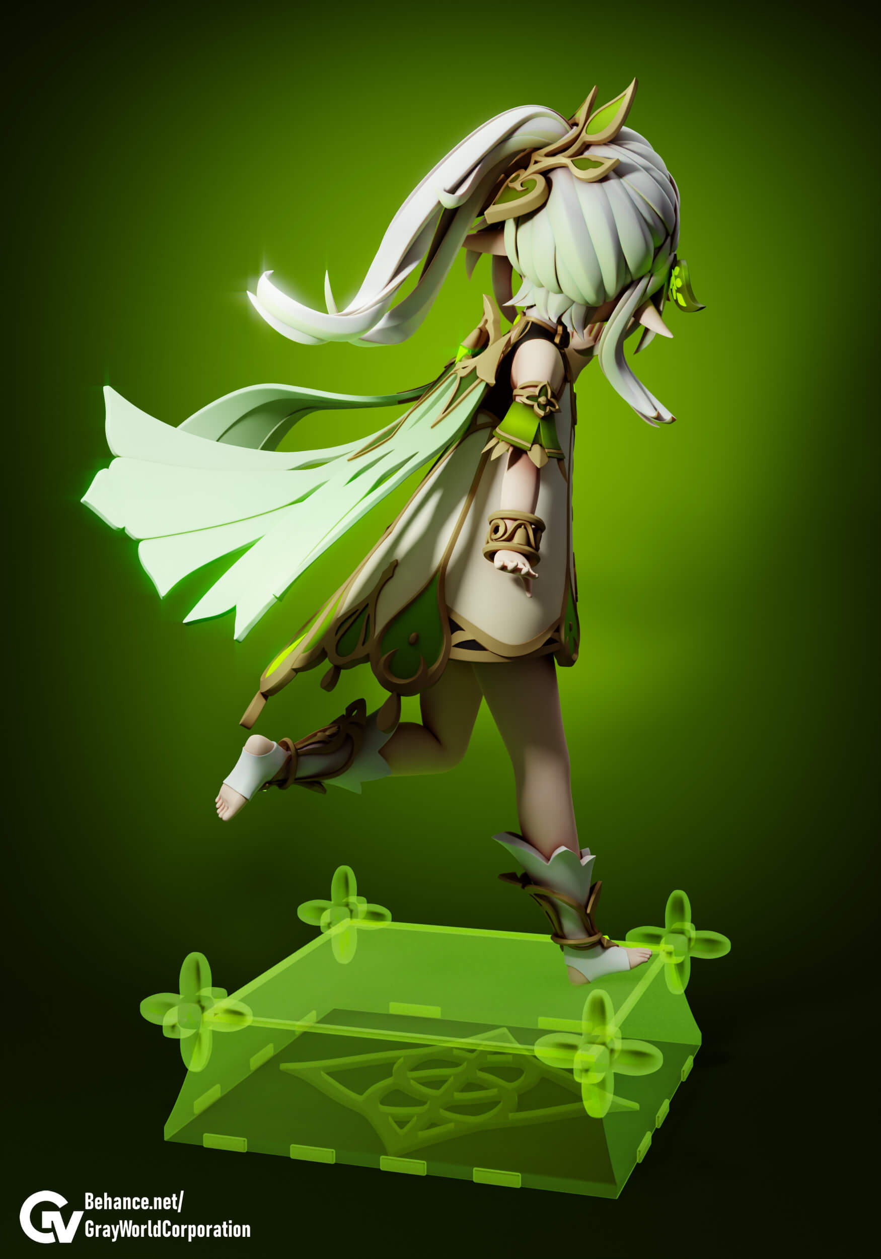 Nahida - Genshin Impact 3D Model by Gray World Corporation