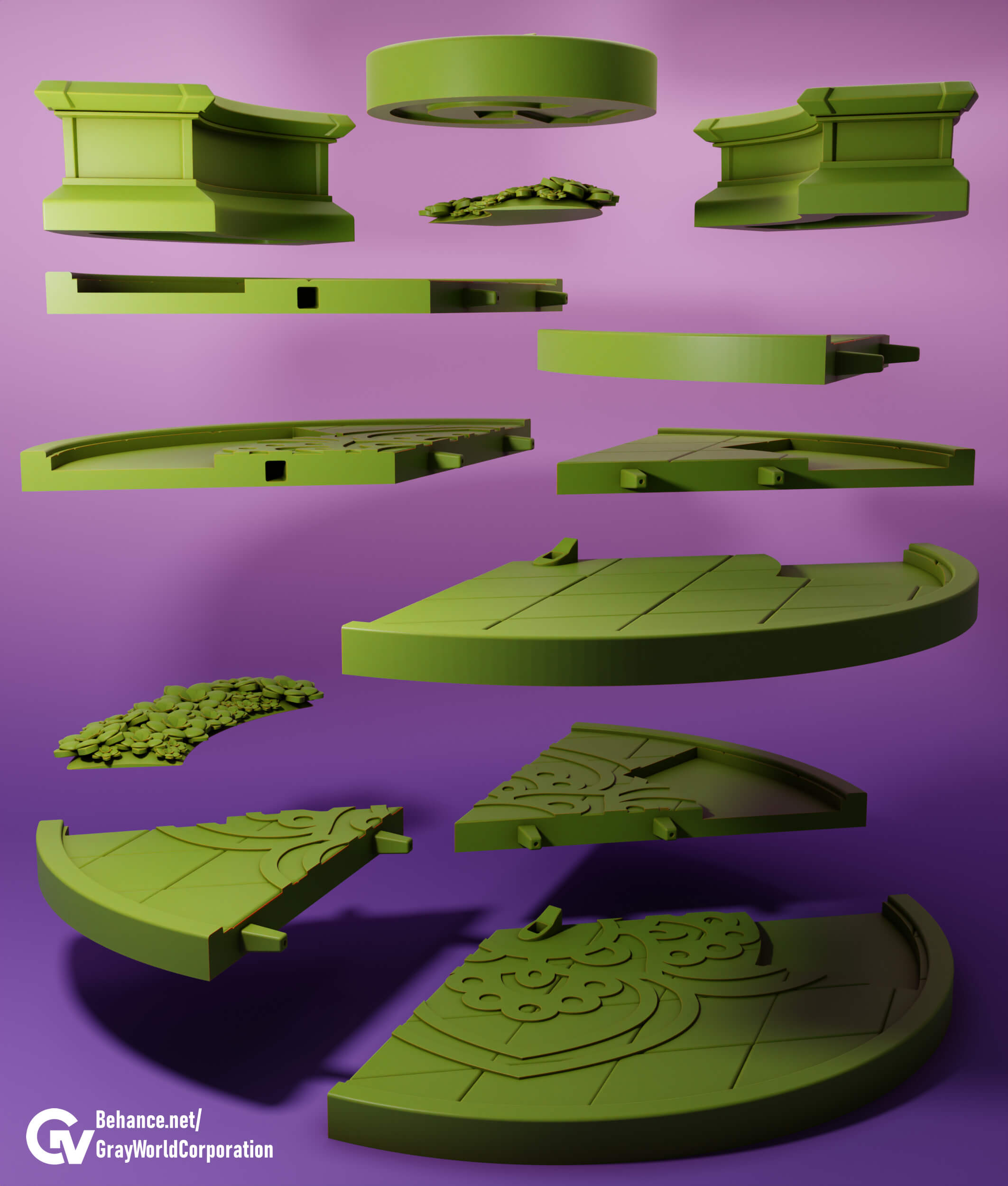 Nilou - Genshin Impact 3D Model by Gray World Corporation