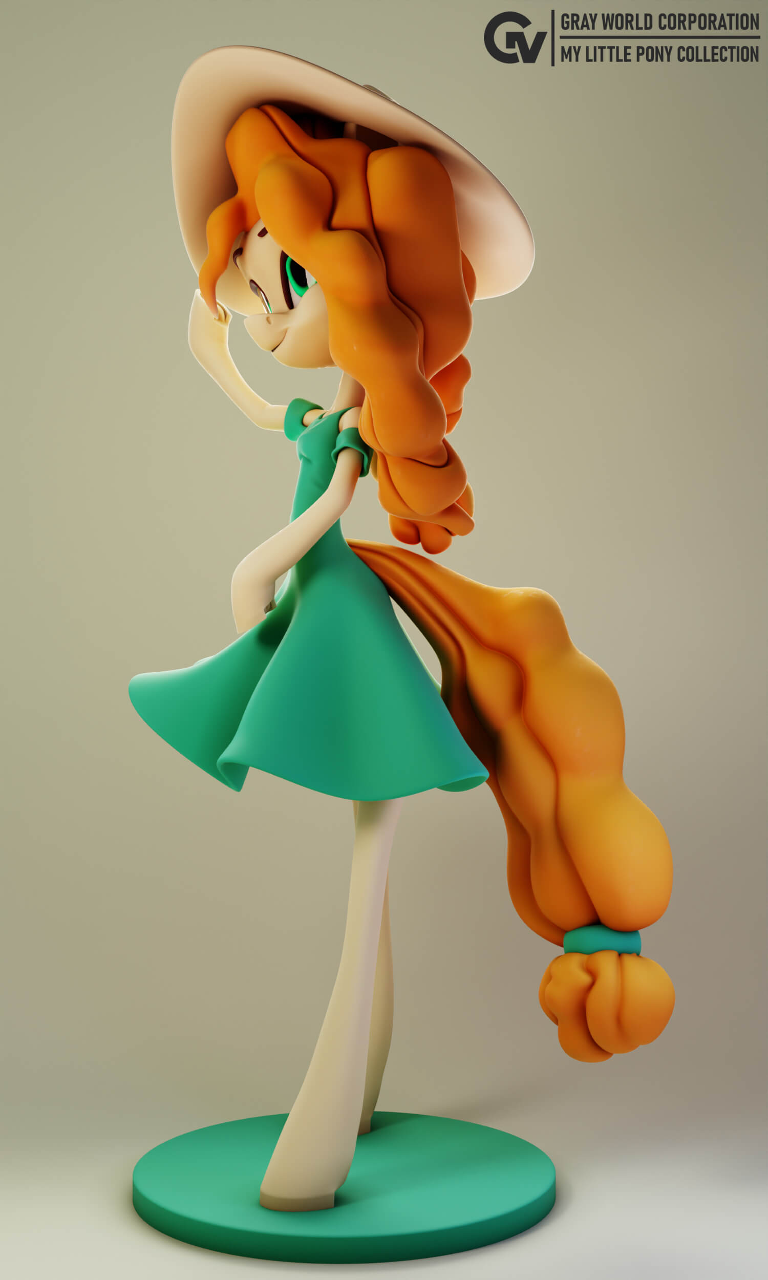 Pear Butter - My Little Pony 3D Model by Gray World Corporation
