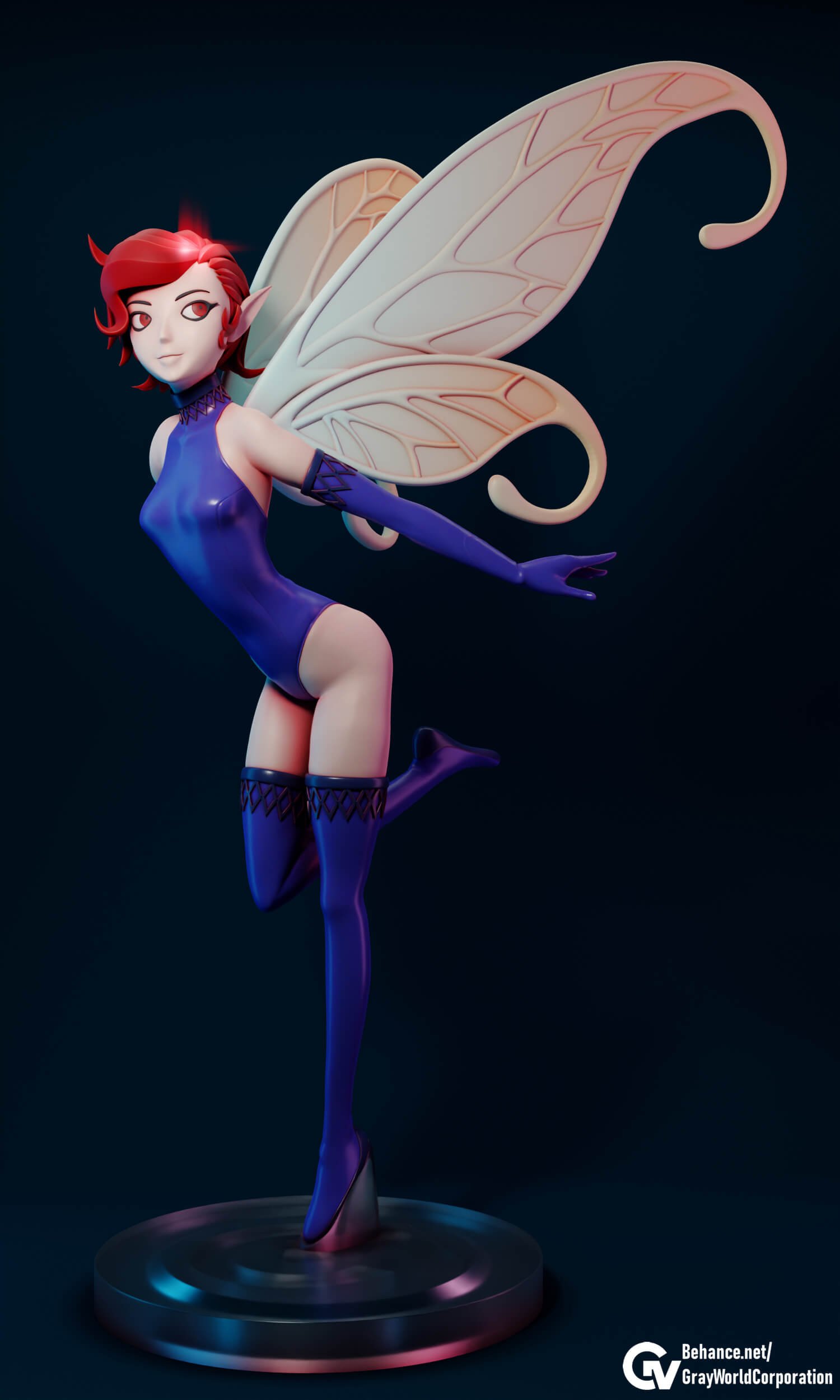 Pixie - Persona 3D Model by Gray World Corporation