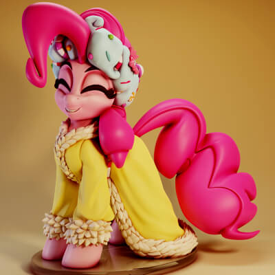 Spirit of Hearth's Warming Presents - My Little Pony 3D Model by Gray ...