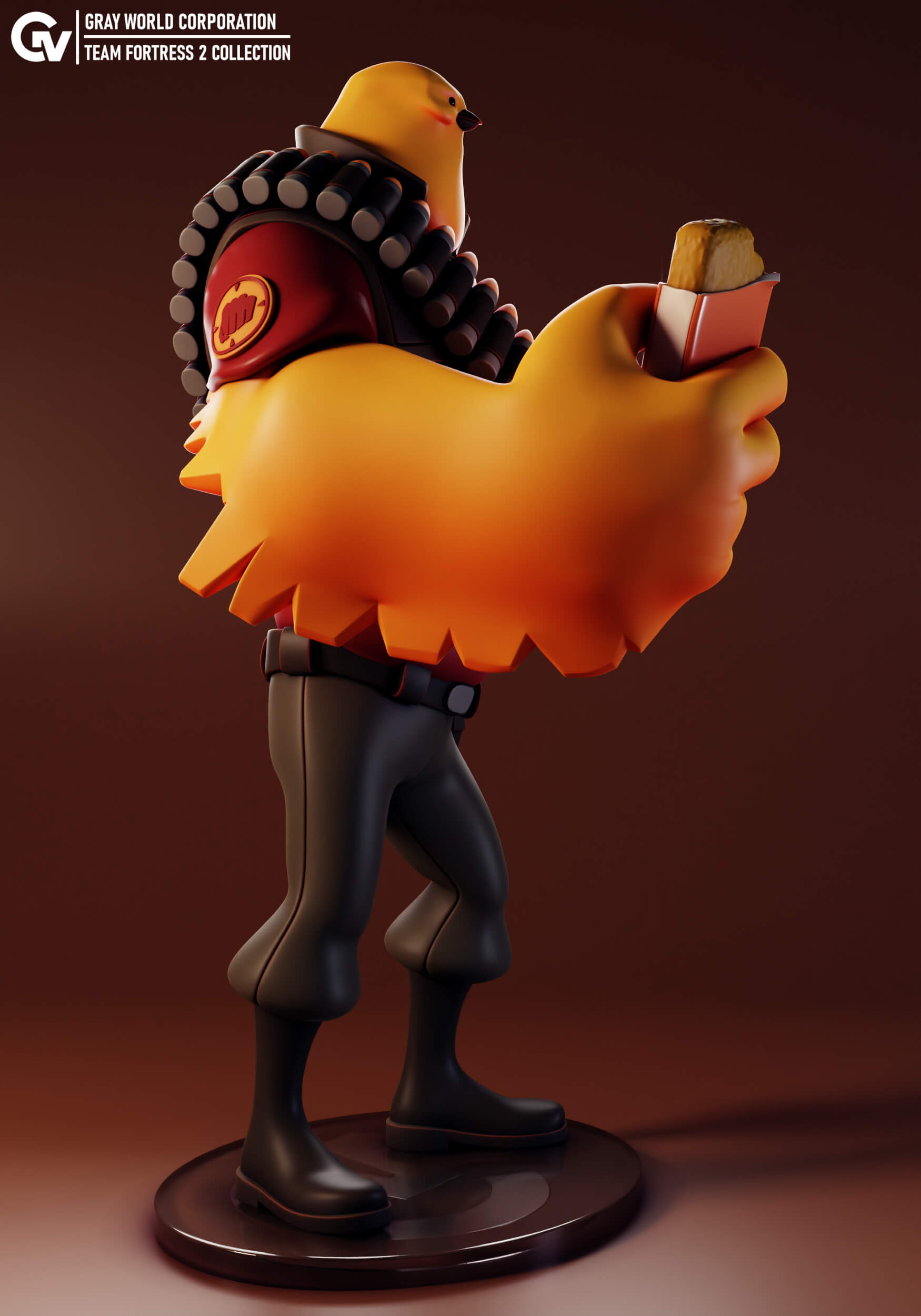 Pootis - Team Fortress 2 3D Model by Gray World Corporation
