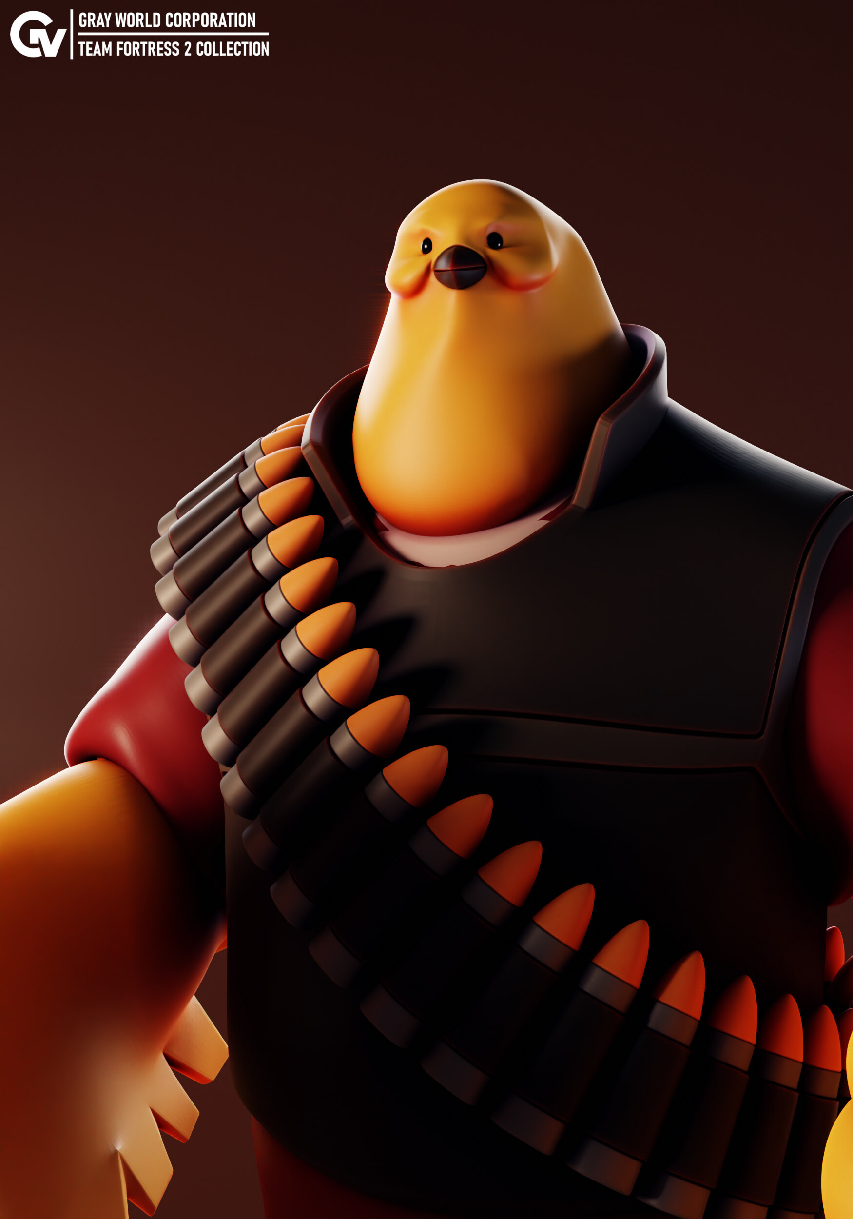 Pootis - Team Fortress 2 3D Model by Gray World Corporation