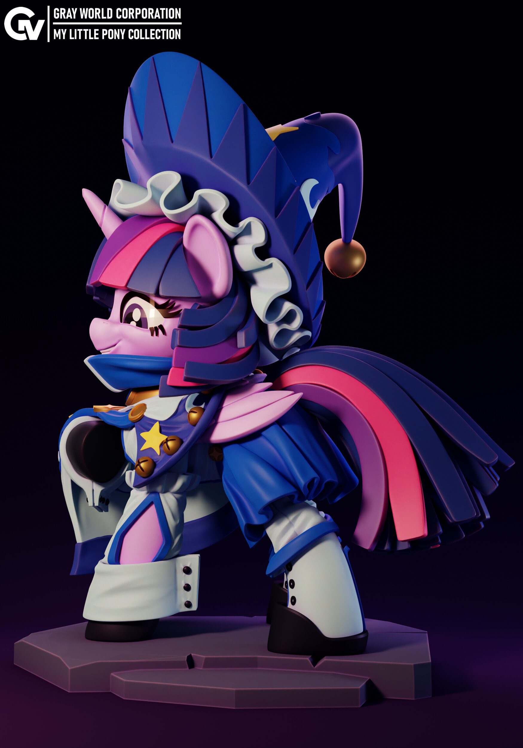 Twilight Sparkle "Nightmare Night" - My Little Pon 3D Model by Gray ...