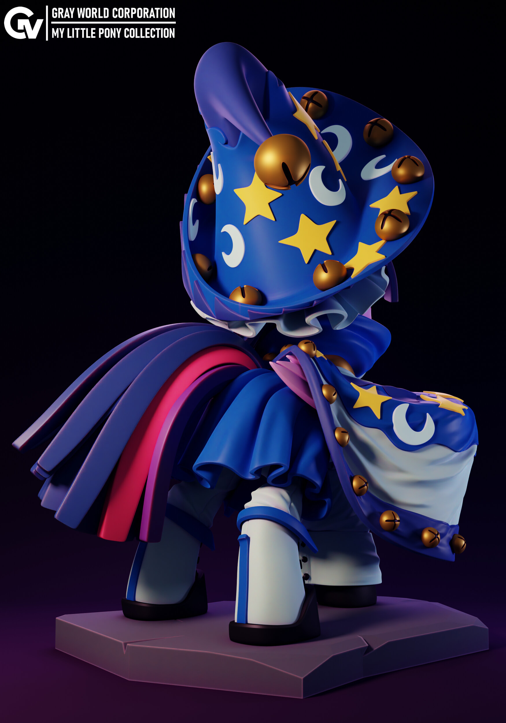 Twilight Sparkle "Nightmare Night" - My Little Pon 3D Model by Gray ...