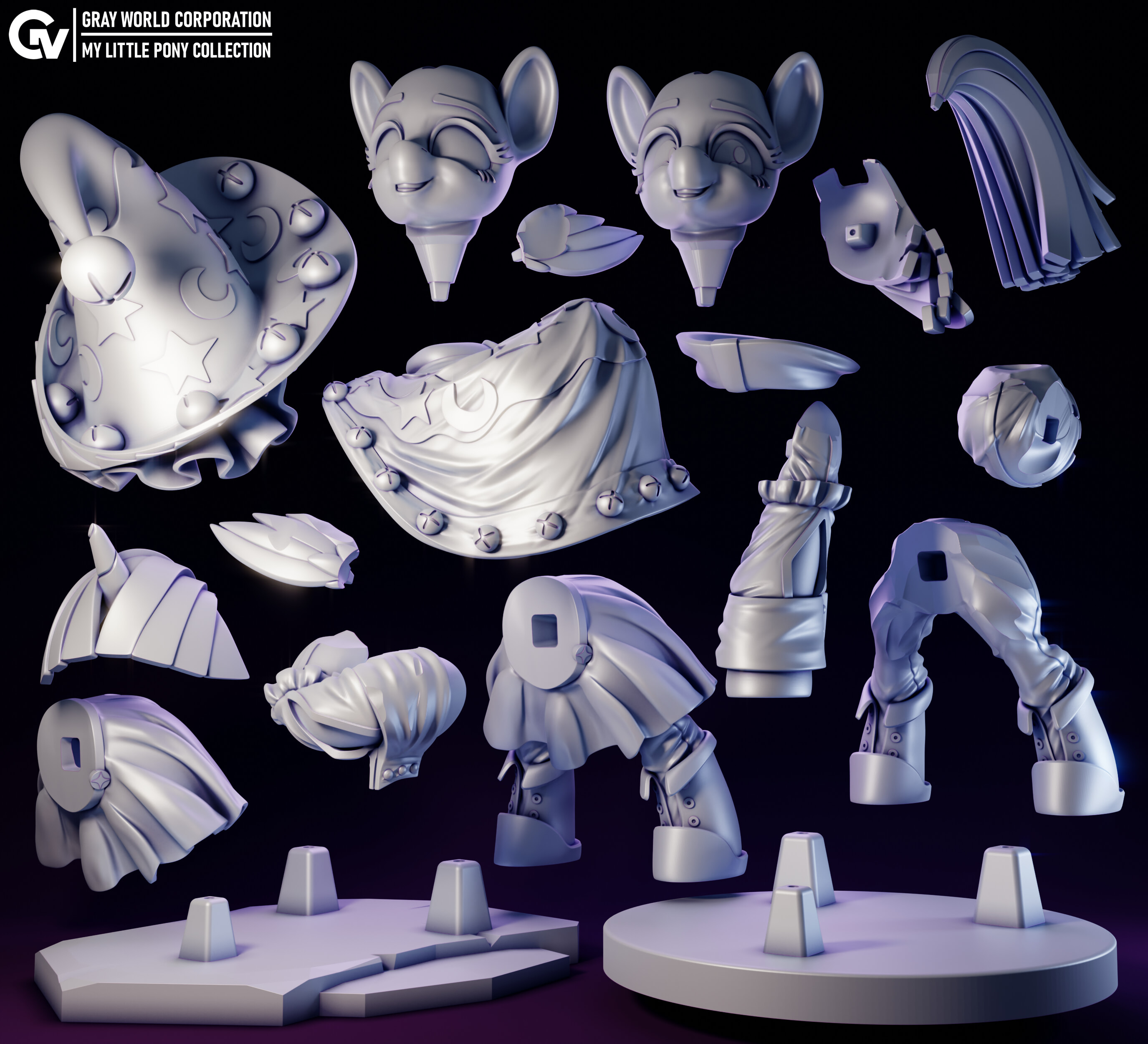 Twilight Sparkle "Nightmare Night" - My Little Pon 3D Model by Gray ...