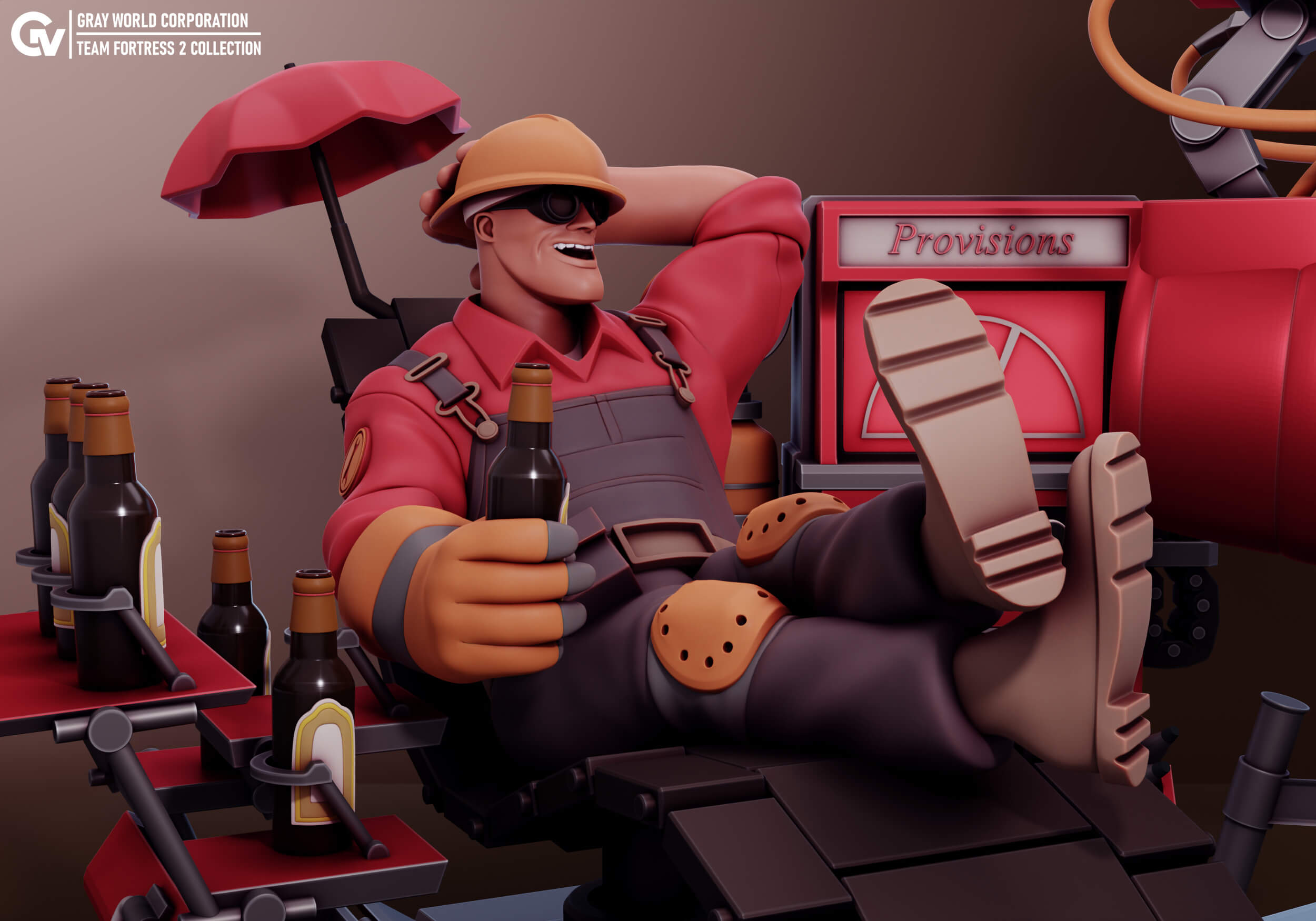 Rancho Relaxo - Team Fortress 2 3D Model by Gray World Corporation