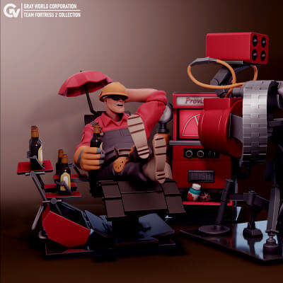 Rancho Relaxo - Team Fortress 2 3D Model by Gray World Corporation