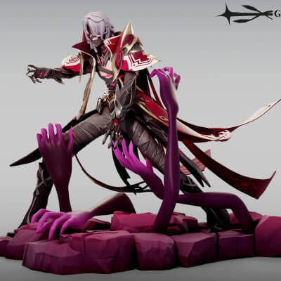 Rerir Genshin Impact - 3D Model by Gray World Corporation