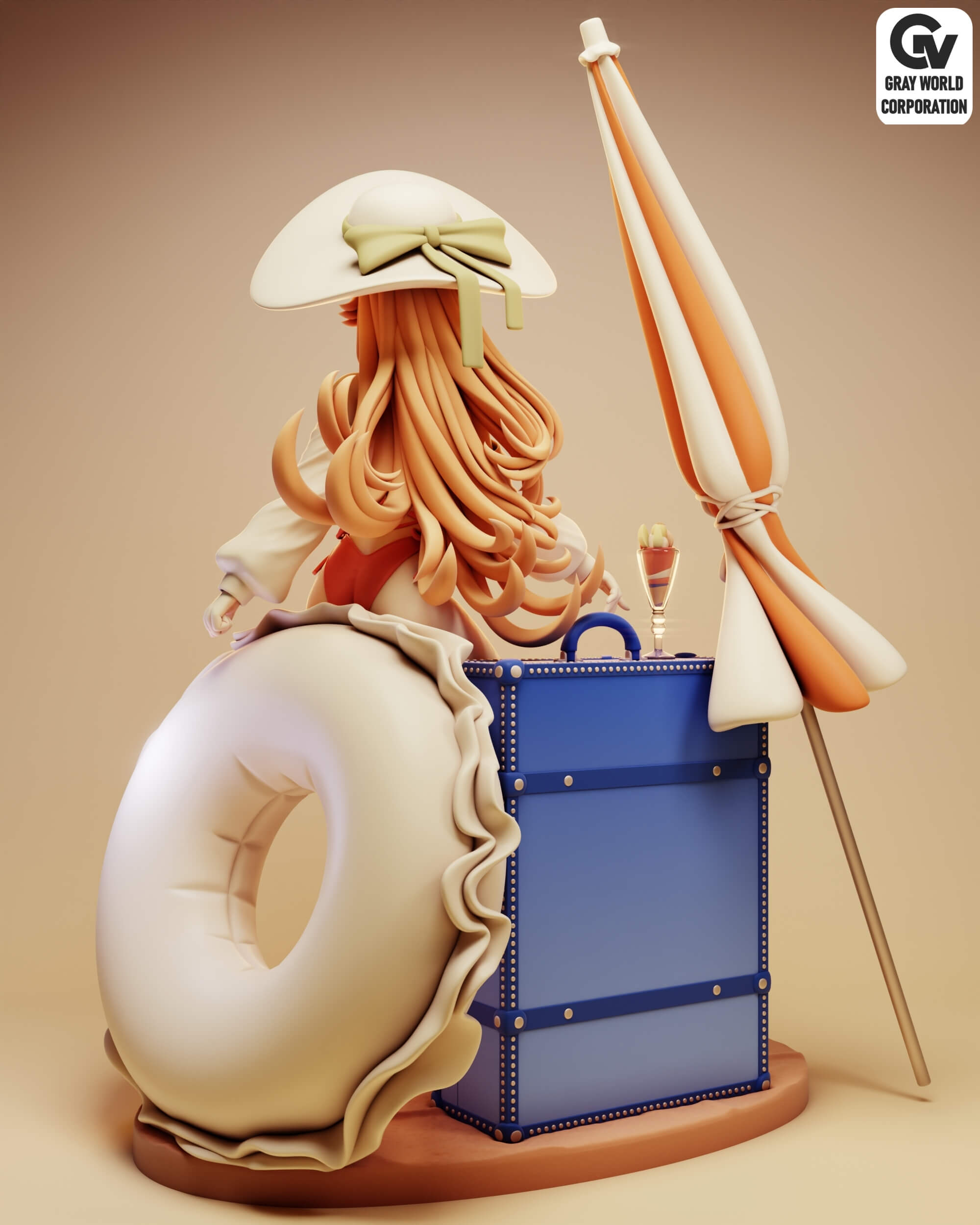 Richelieu - Azur Lane 3D Model by Gray World Corporation