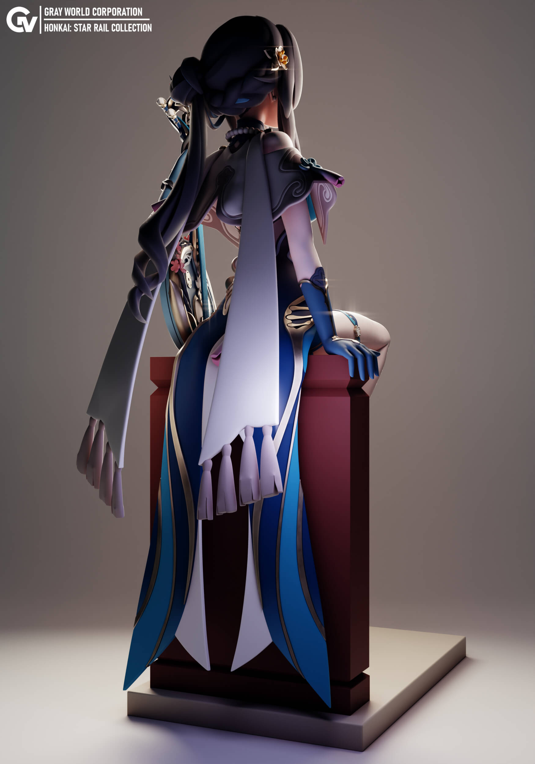 Ruan Mei - Honkai: Star Rail 3D Model by Gray World Corporation