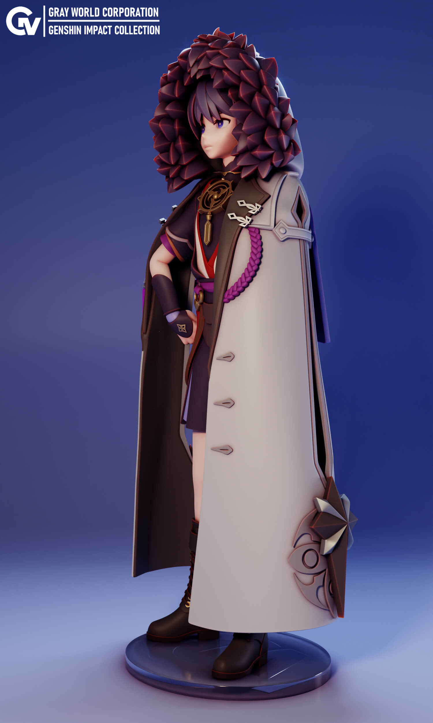 Scaramouche 2 - Genshin Impact 3D Model by Gray World Corporation