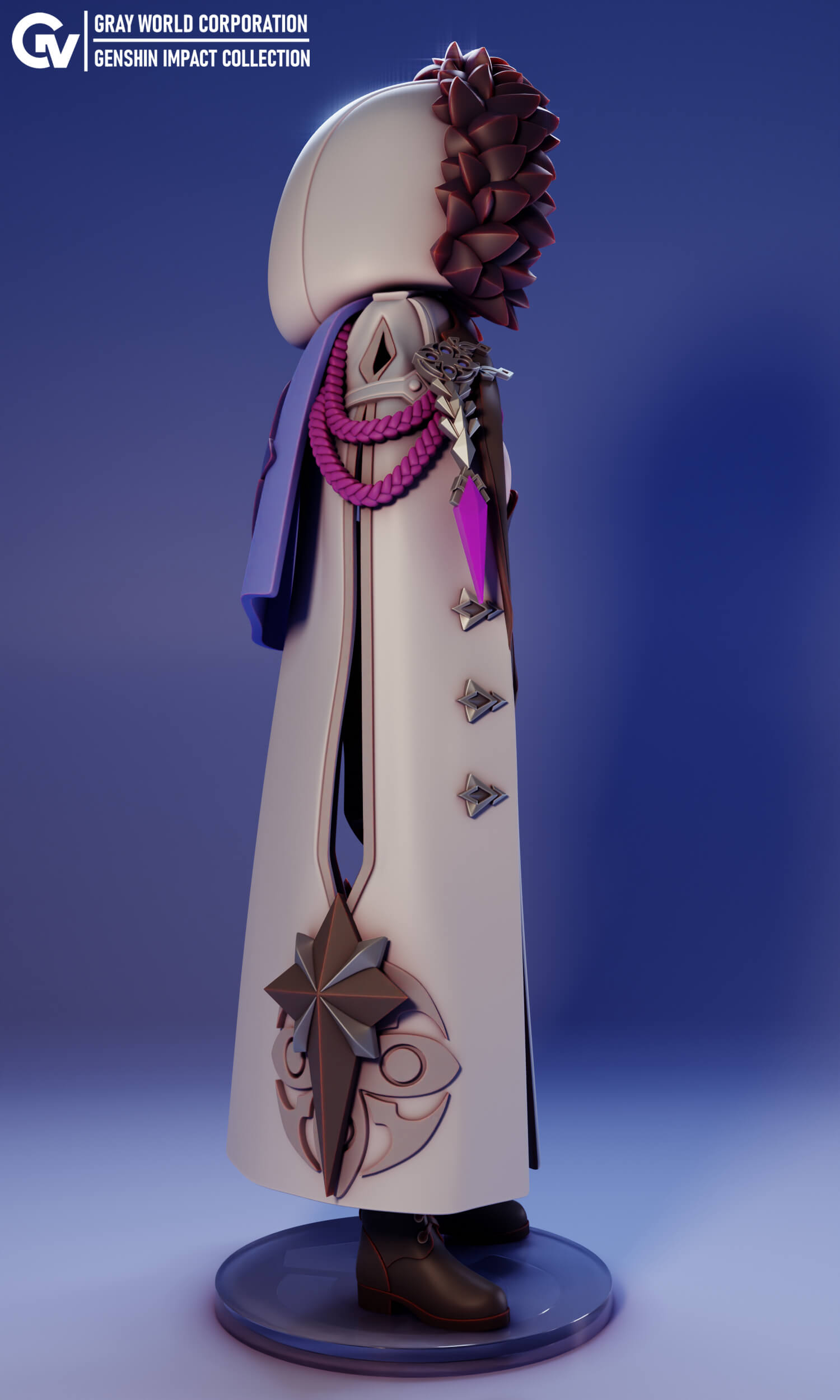 Scaramouche 2 - Genshin Impact 3D Model by Gray World Corporation