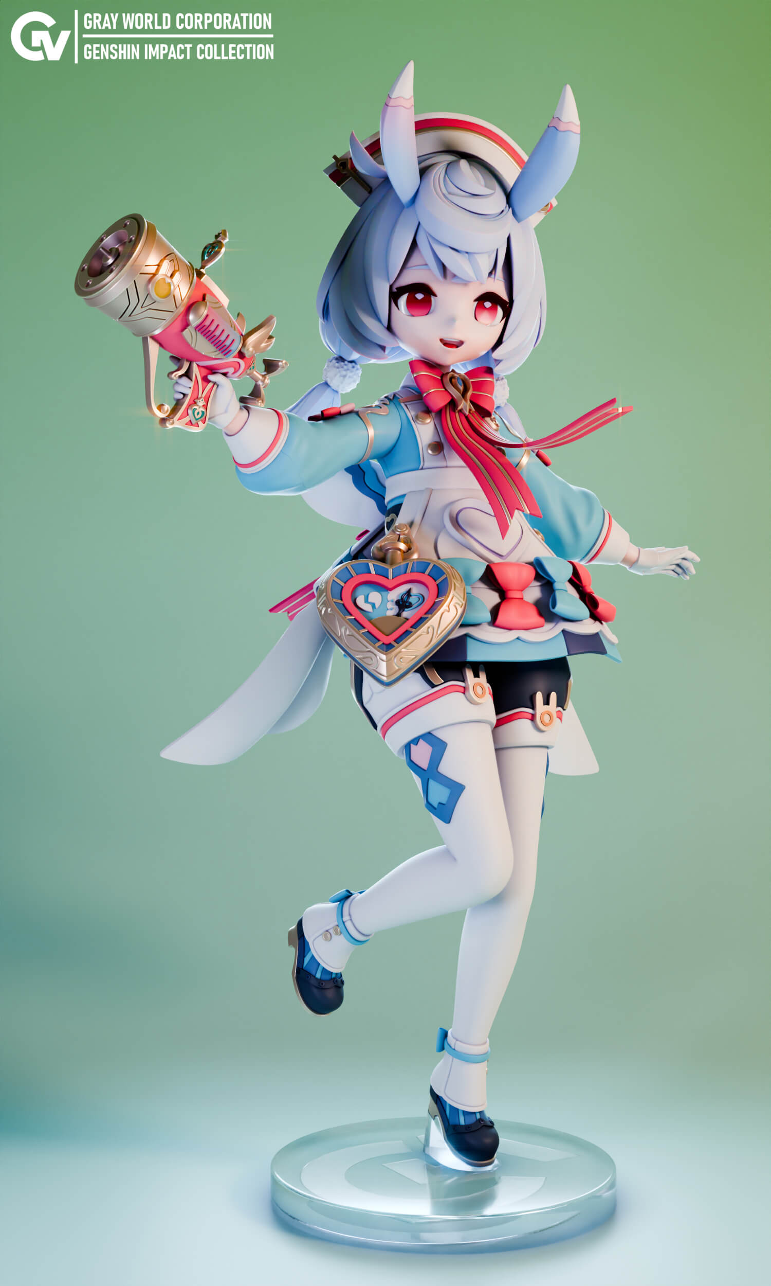 Sigewinne 2 - Genshin Impact 3D Model by Gray World Corporation