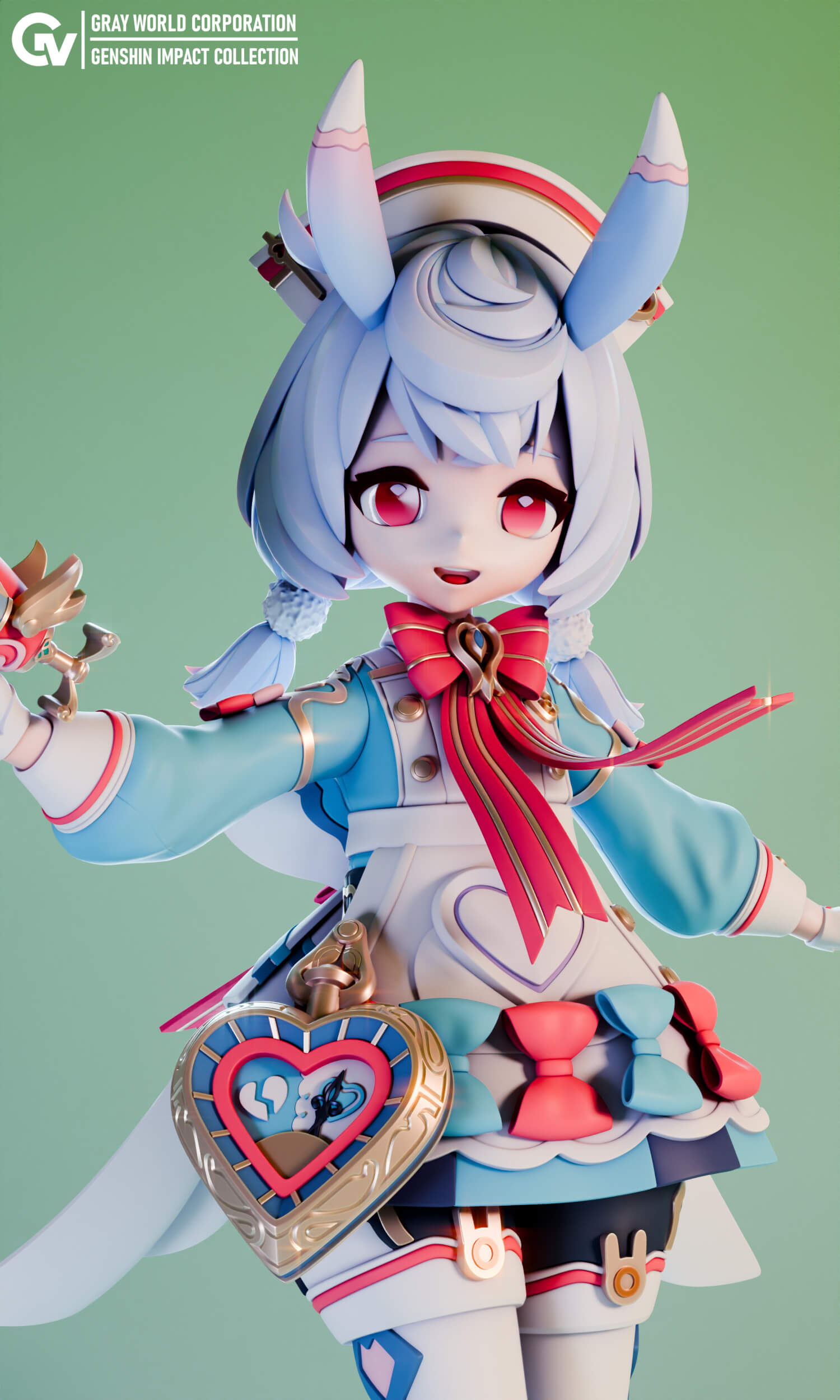 Sigewinne 2 - Genshin Impact 3D Model by Gray World Corporation