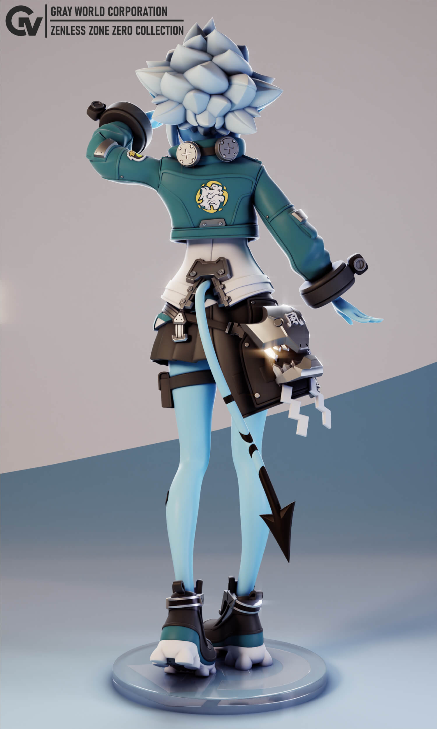 Soukaku - Zenless Zone Zero 3D Model by Gray World Corporation