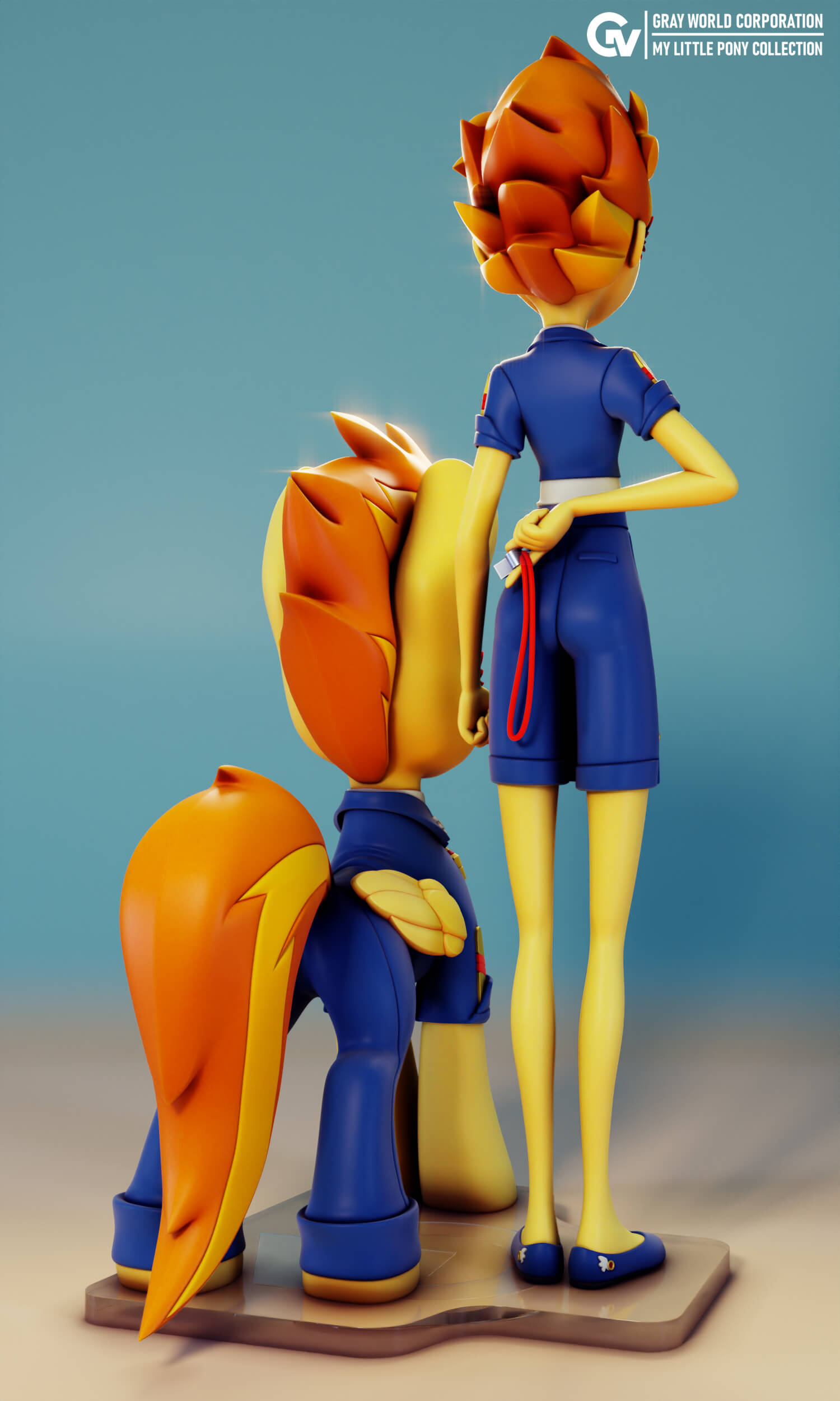 Spitfire - My Little Pony 3D Model by Gray World Corporation