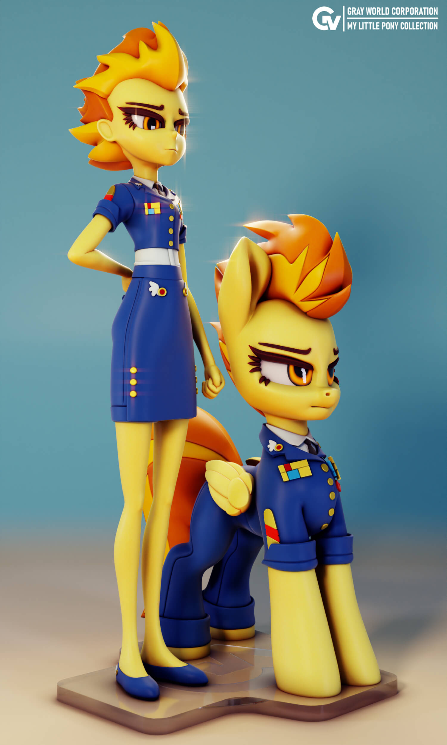 Spitfire - My Little Pony 3D Model by Gray World Corporation