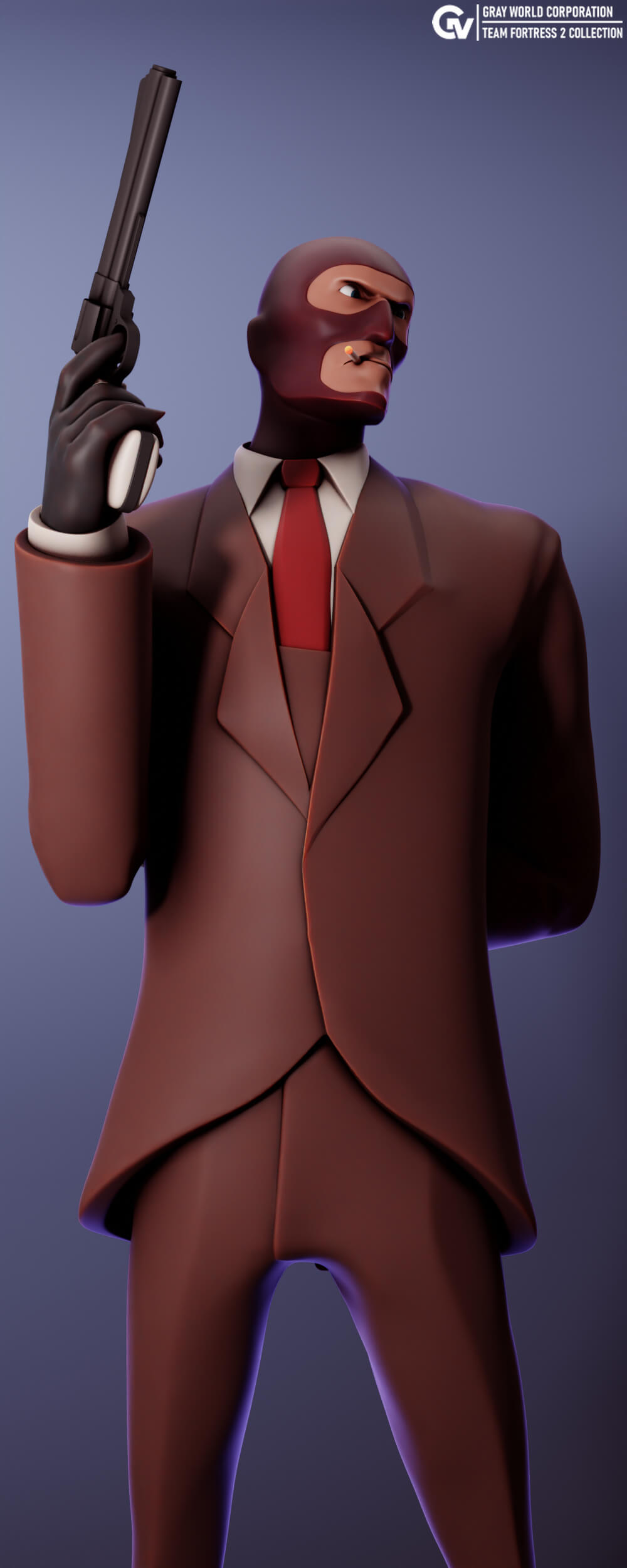Spy - Team Fortress 2 3D Model by Gray World Corporation