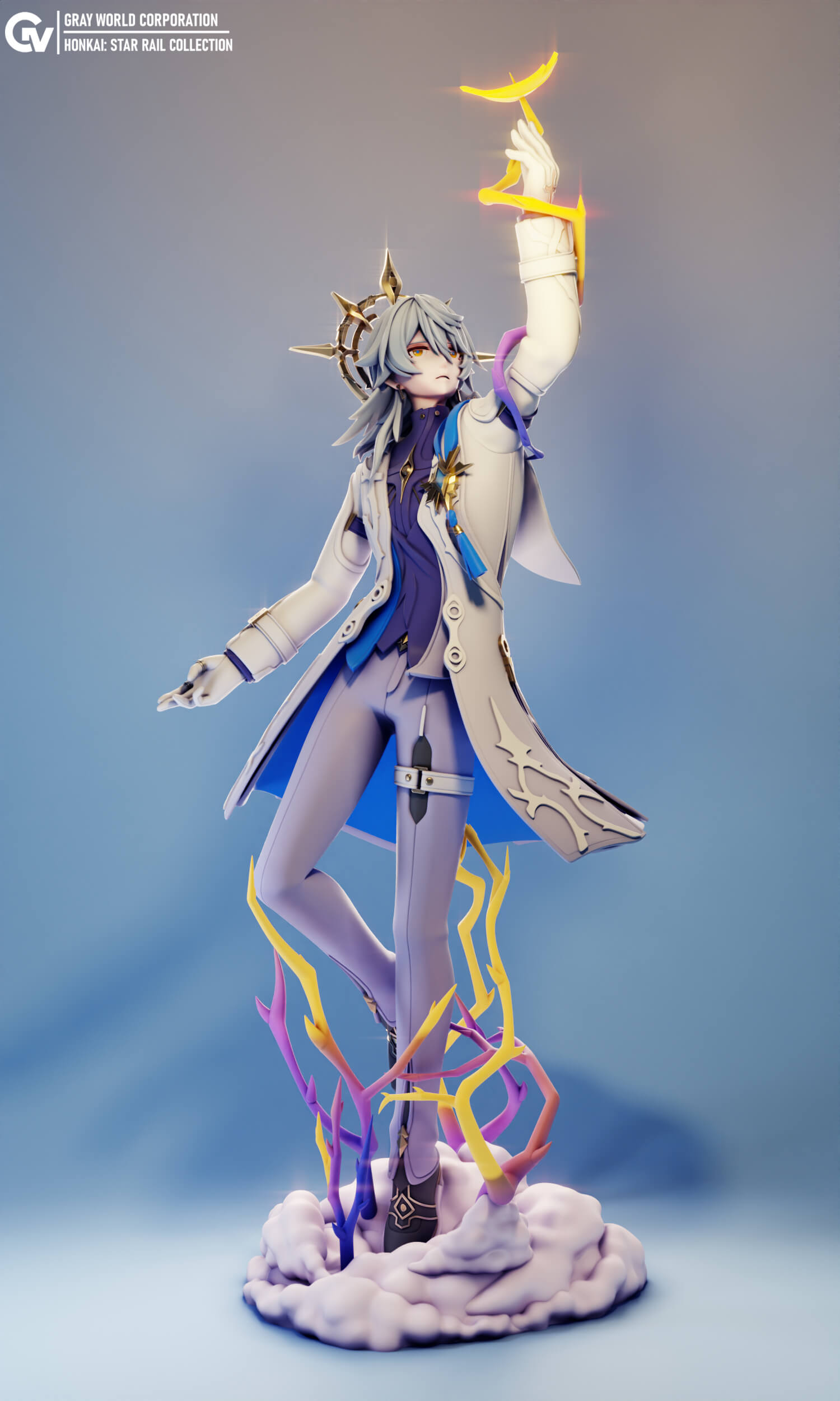 Sunday - Honkai: Star Rail 3D Model by Gray World Corporation