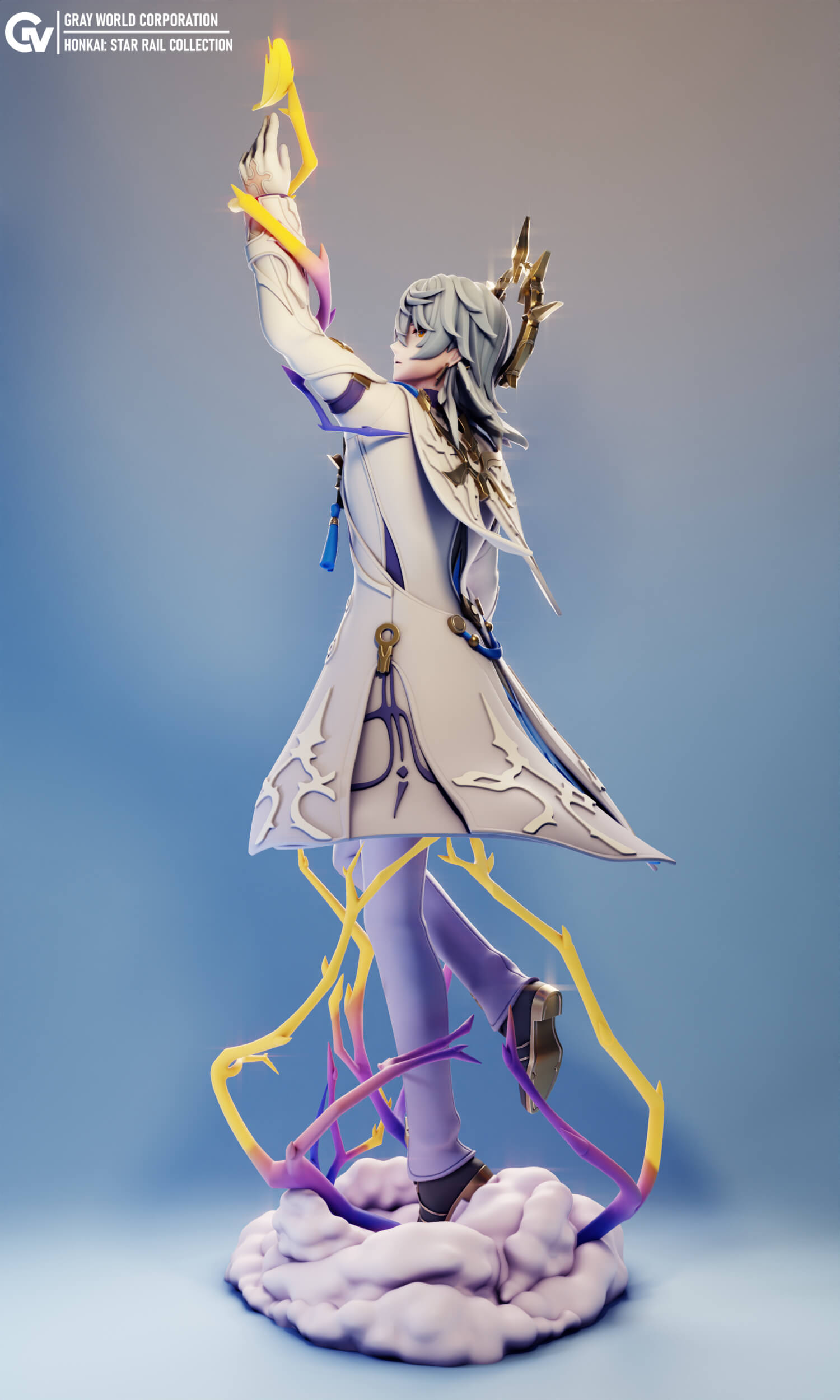 Sunday - Honkai: Star Rail 3D Model by Gray World Corporation