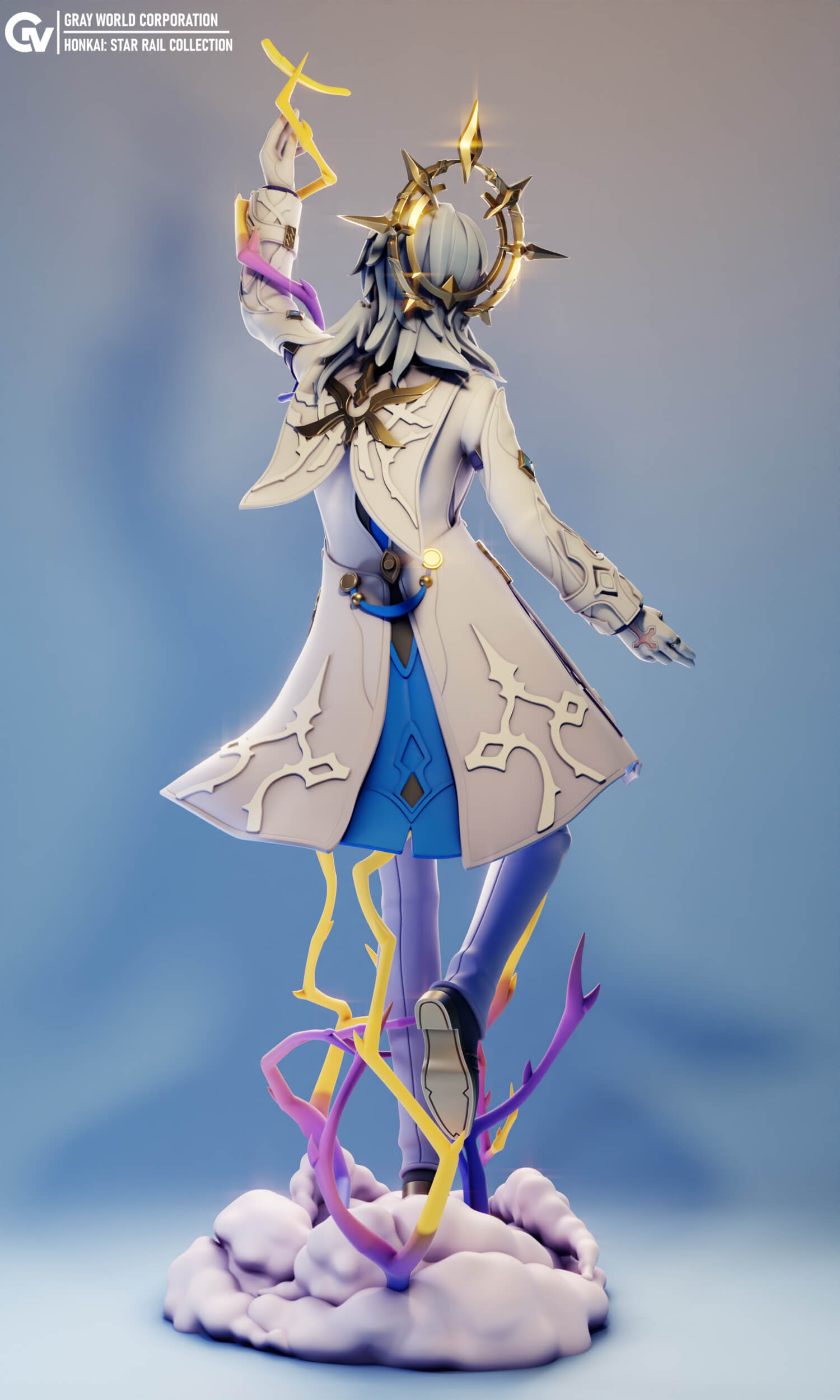Sunday - Honkai: Star Rail 3D Model by Gray World Corporation