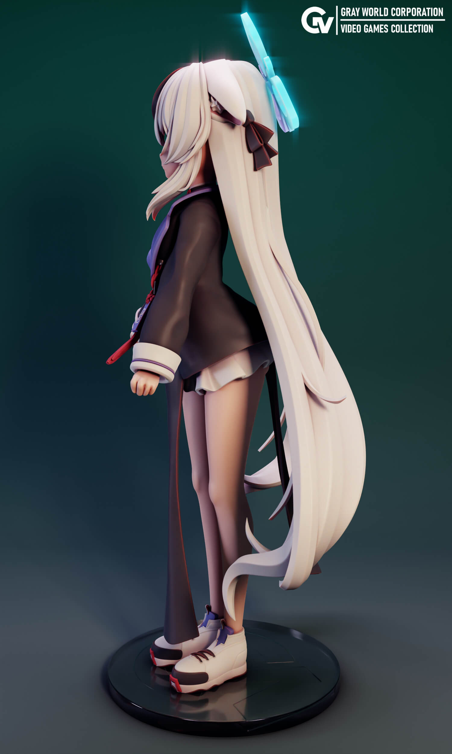 Sunohara Kokona - Blue Archive 3D Model by Gray World Corporation