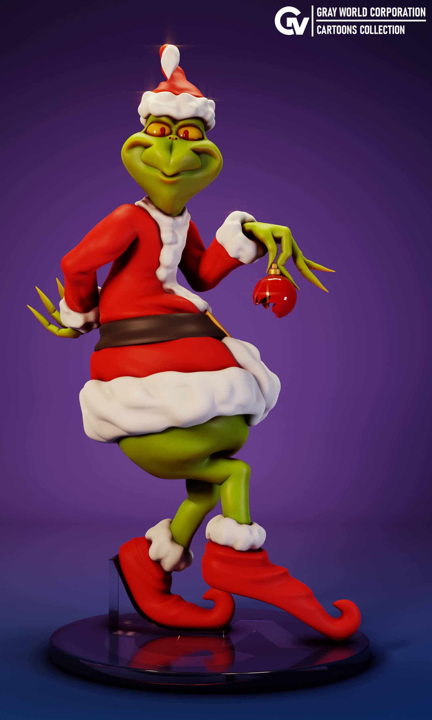 The Grinch - How The Grinch Stole Christmas 3D Model by Gray World ...